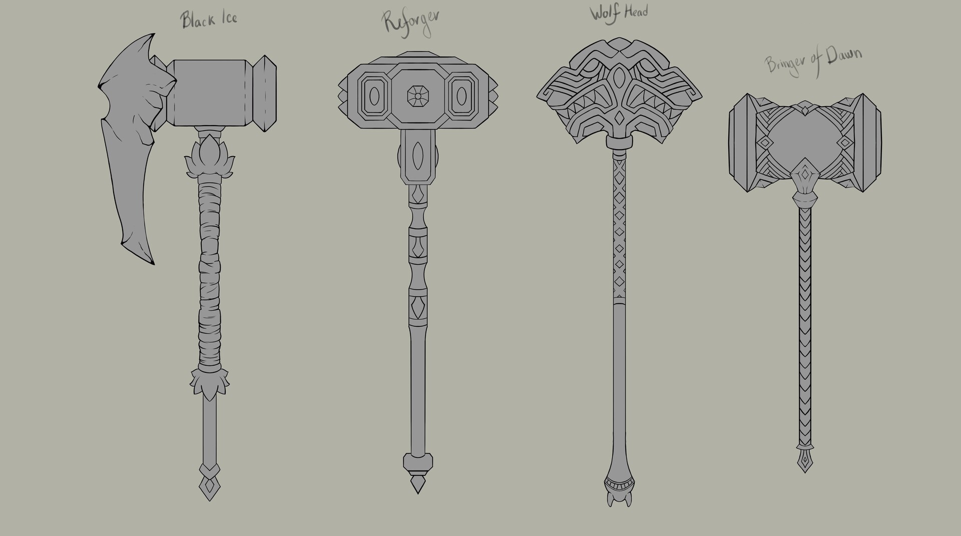 ArtStation - Hammer Concepts