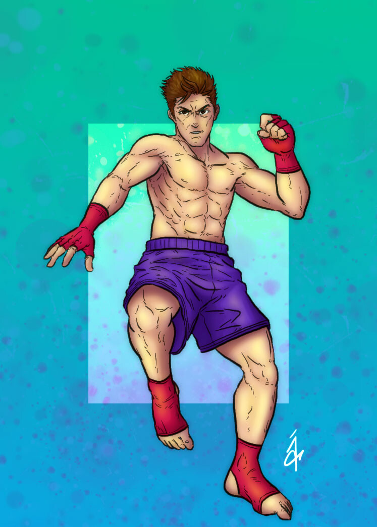 ArtStation - Muay Thai Fighter