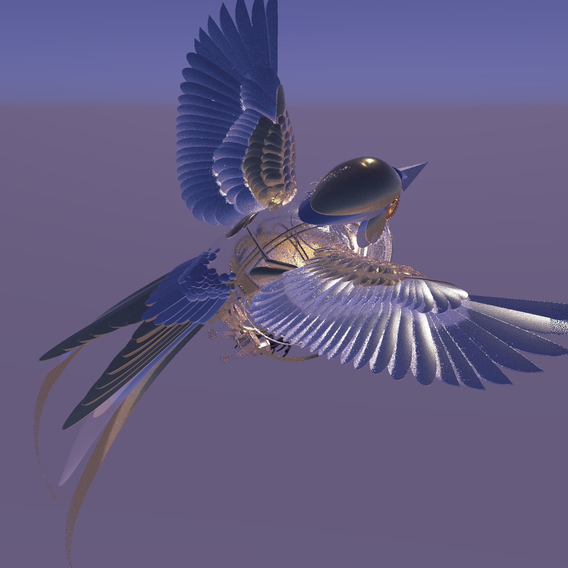 Mingyuan Liu - Compass bird