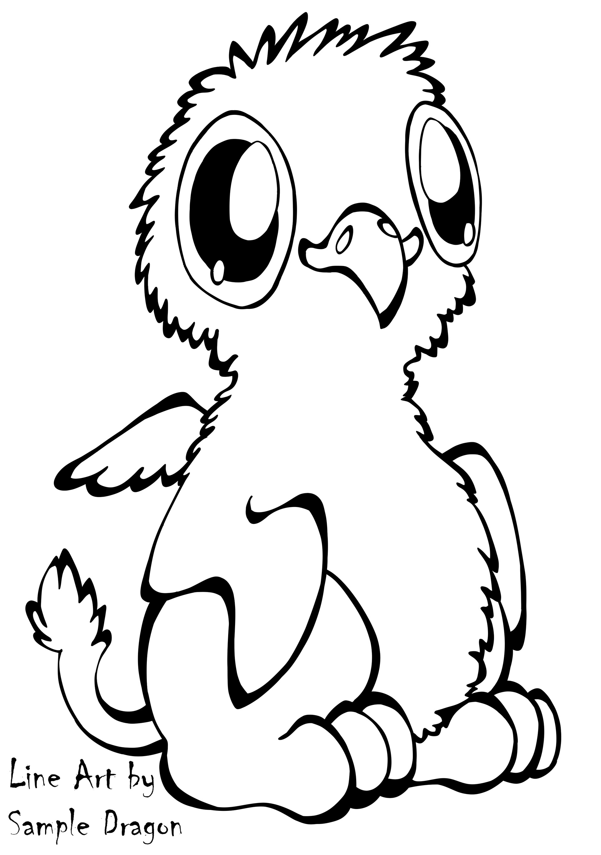 gryphon coloring pages