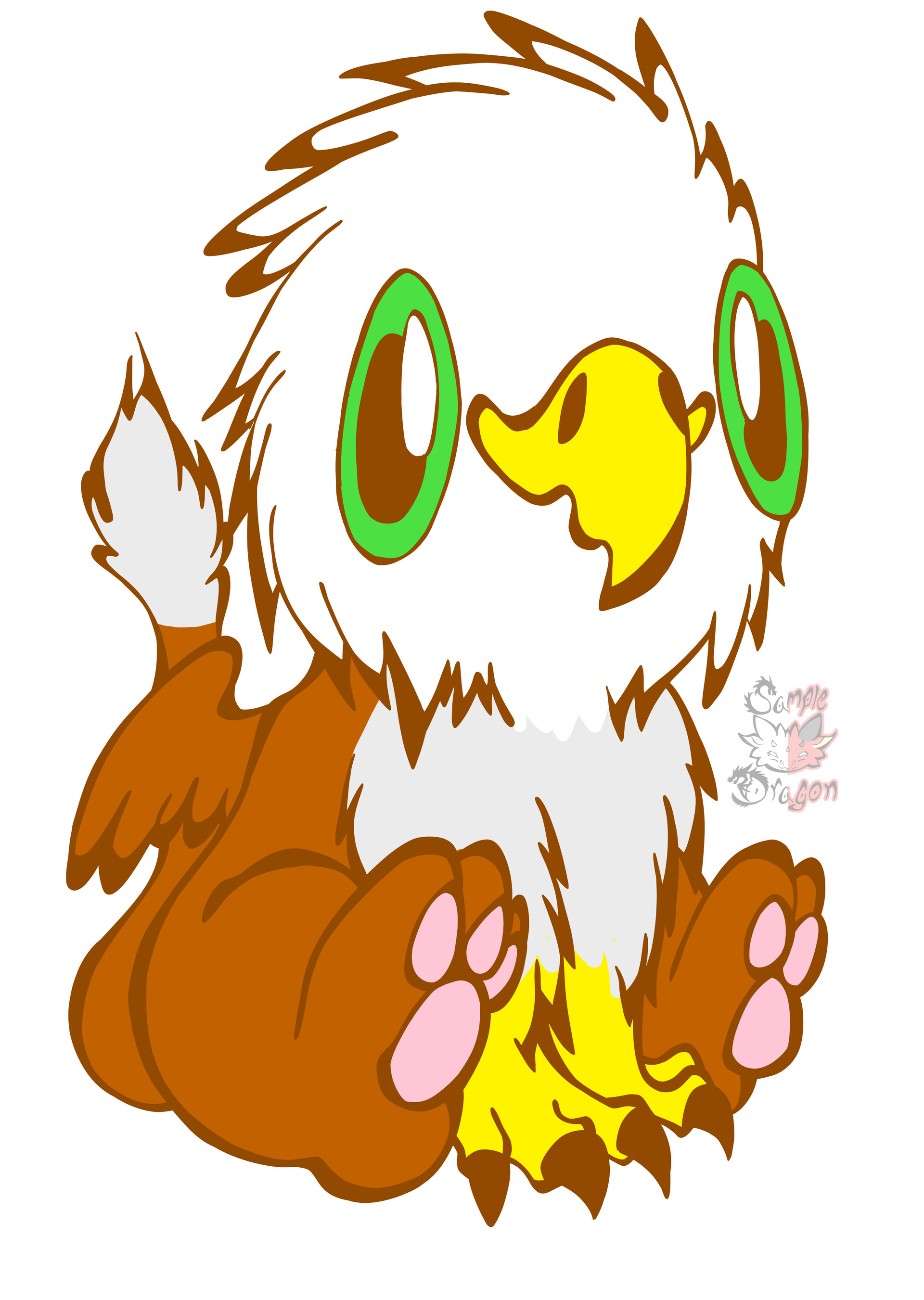 baby griffin coloring pages