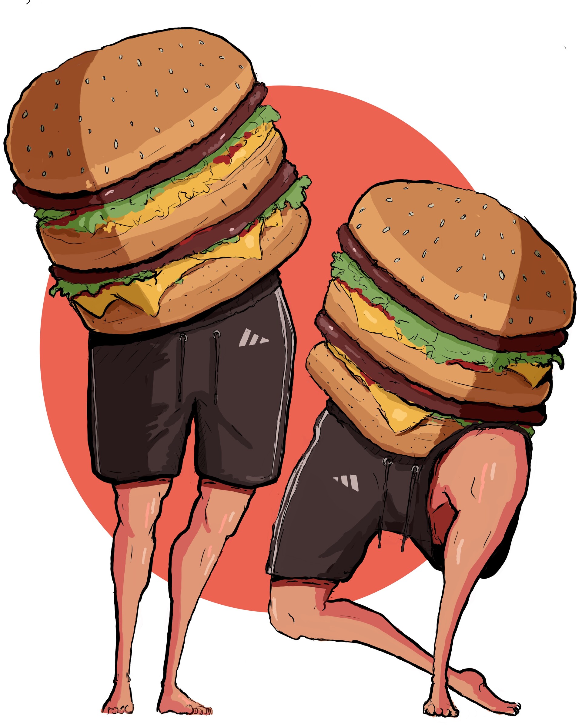 ArtStation - Burger Person