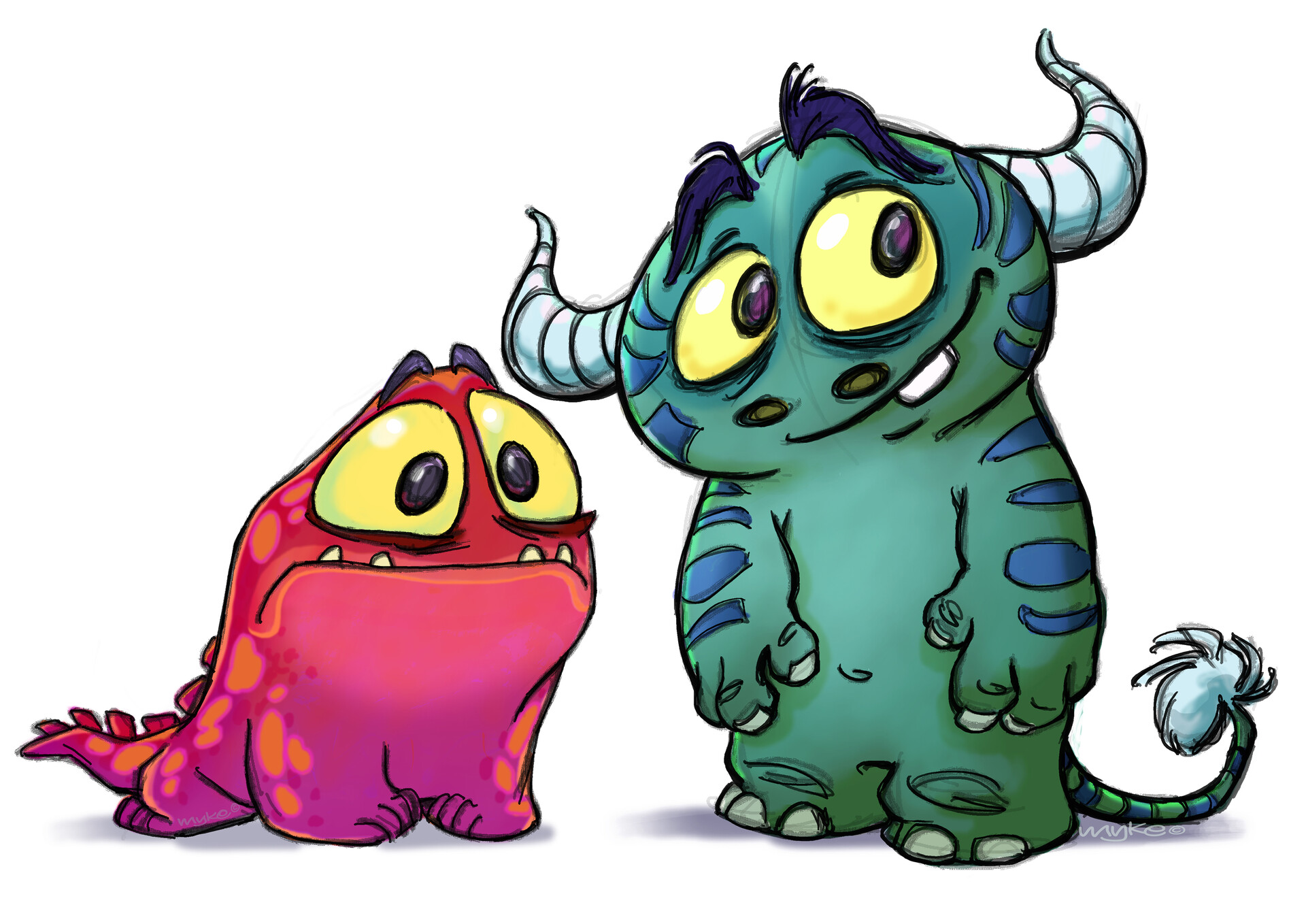 ArtStation - Meeb and Mooch