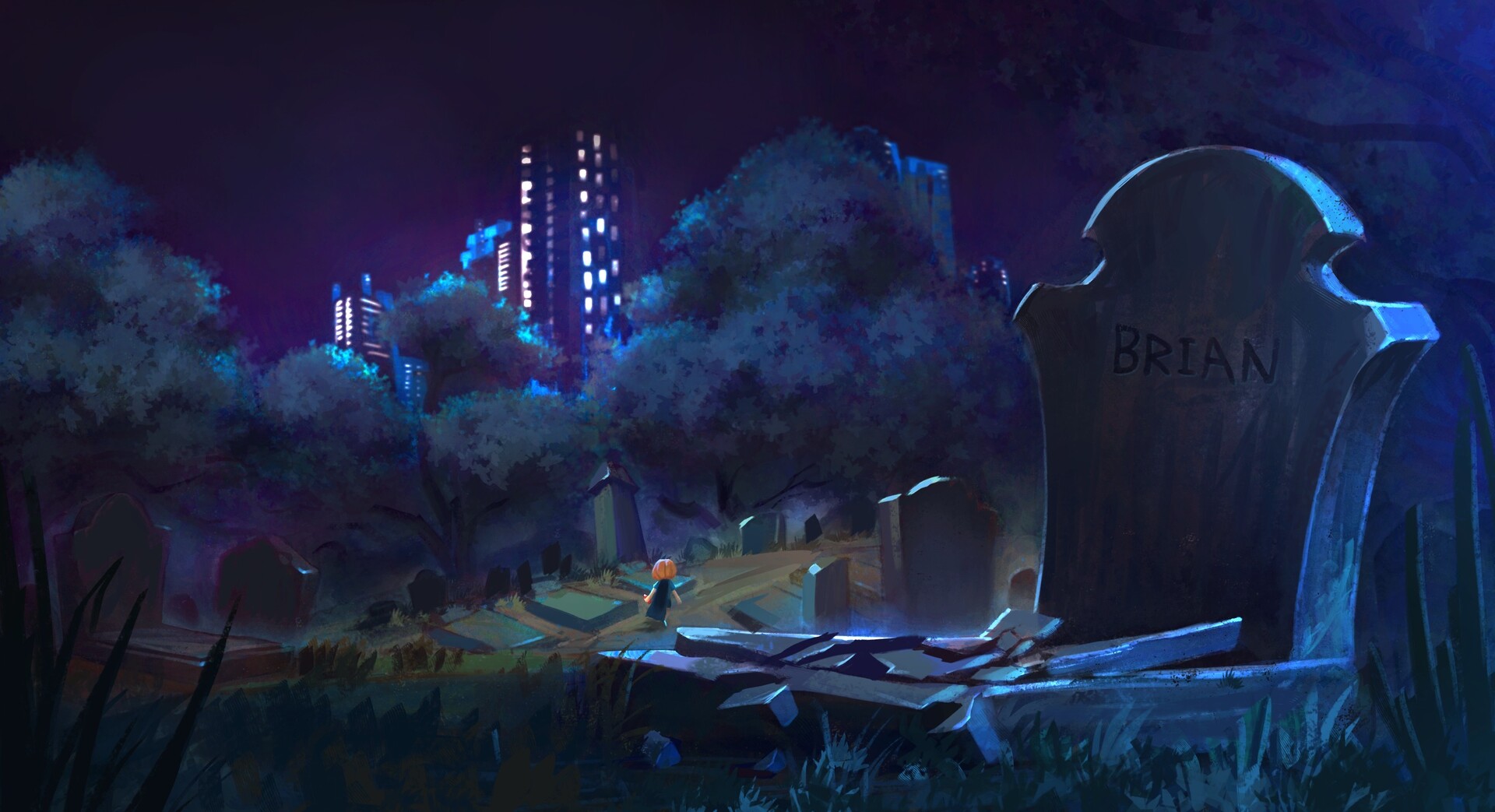 ArtStation - Graveyard Shift: Film Project