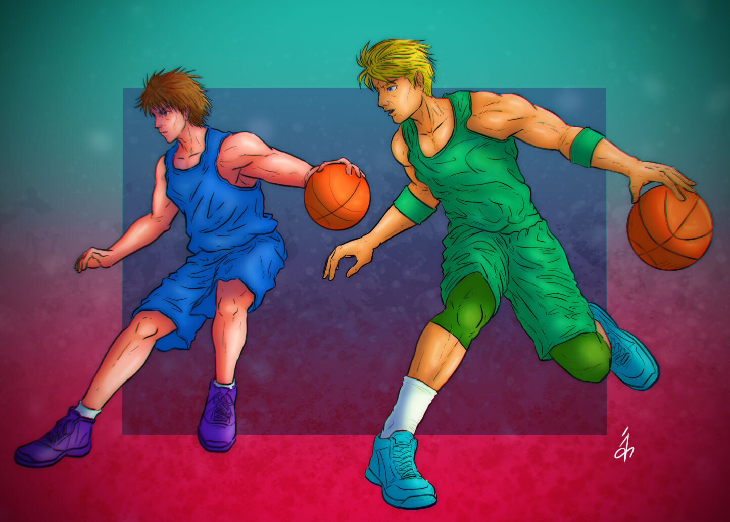 ArtStation - Greatest Backcourt