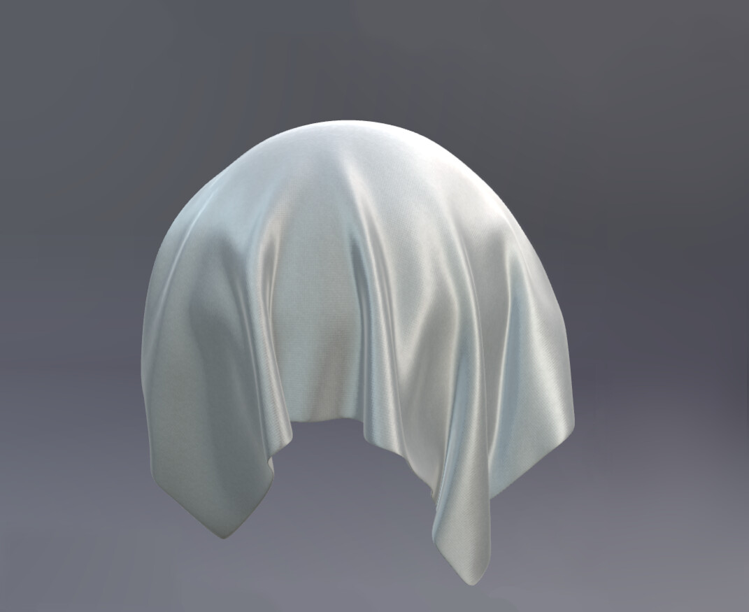 ArtStation - real-time silk shader with anisotropic GGX specular