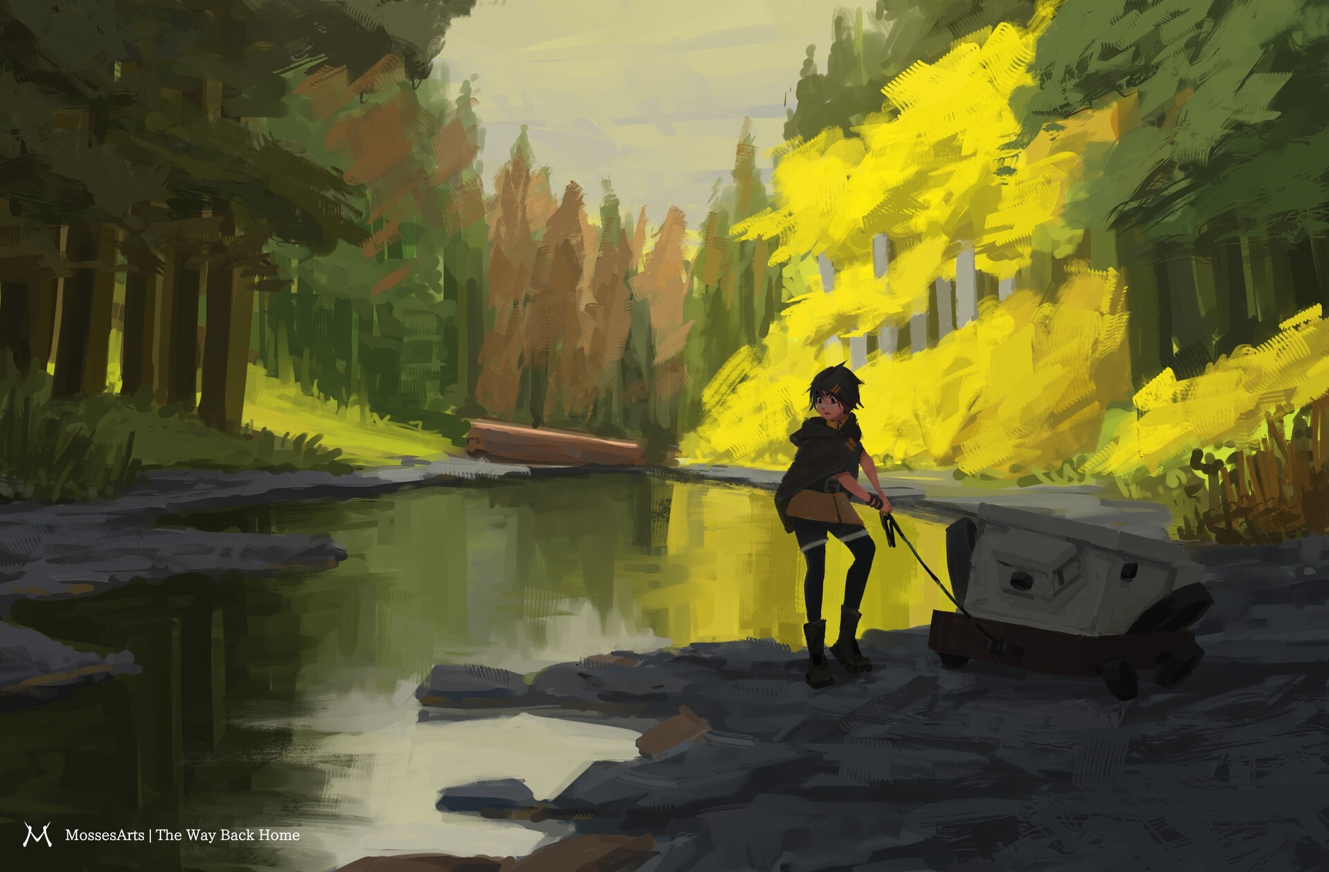 ArtStation - The Way Back Home