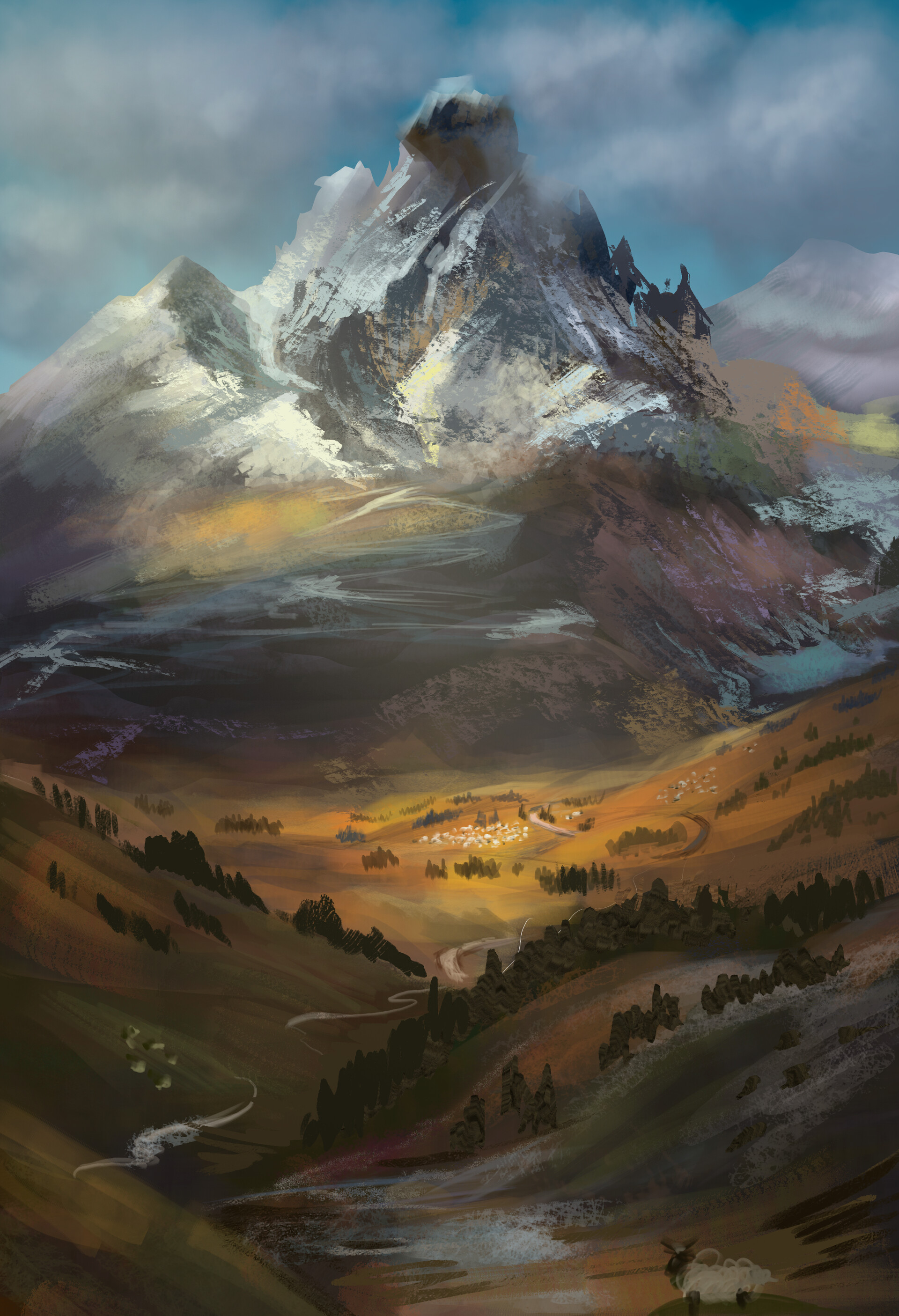 ArtStation - Landscape practice