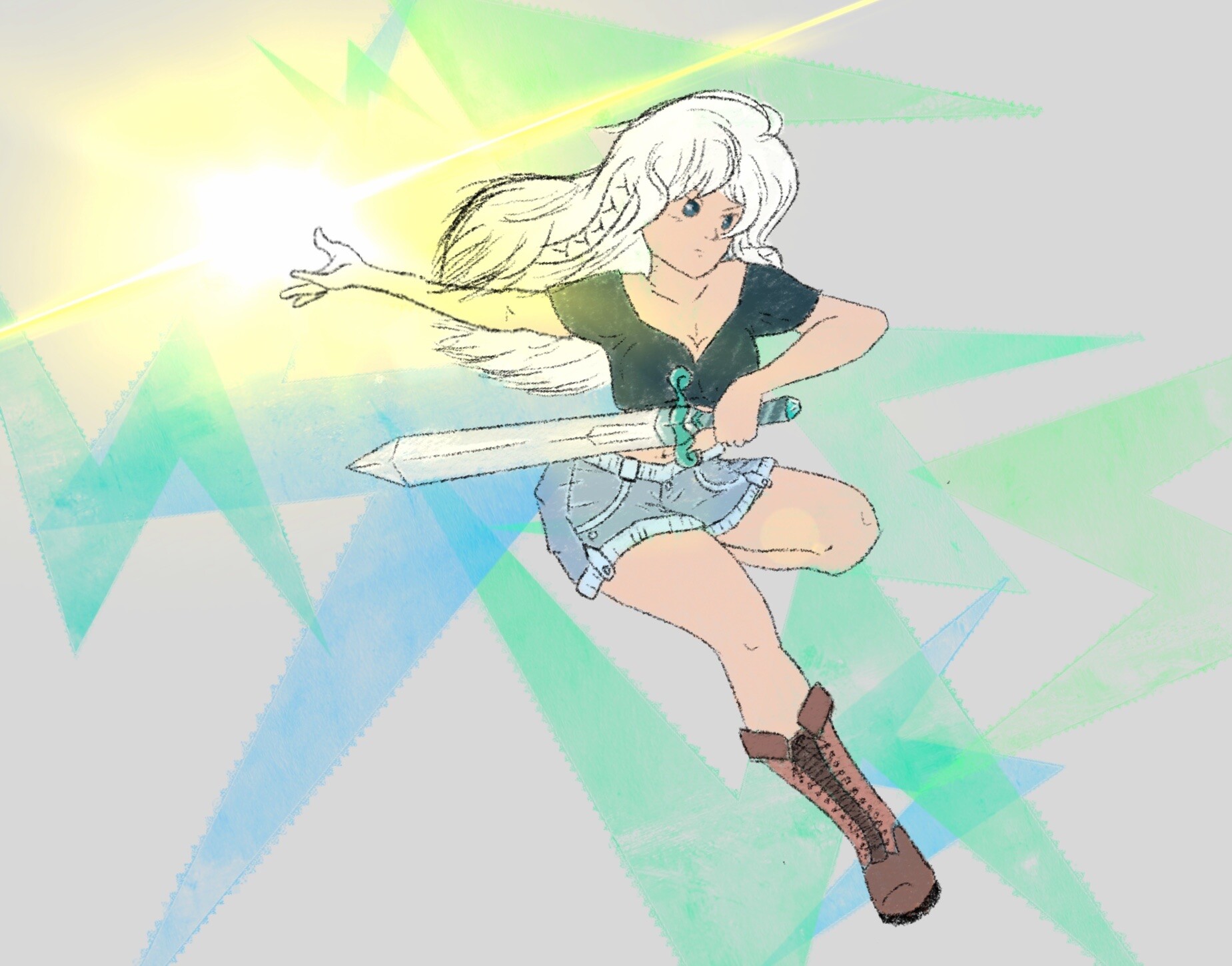 ArtStation - Echo - Shadow Moon OC