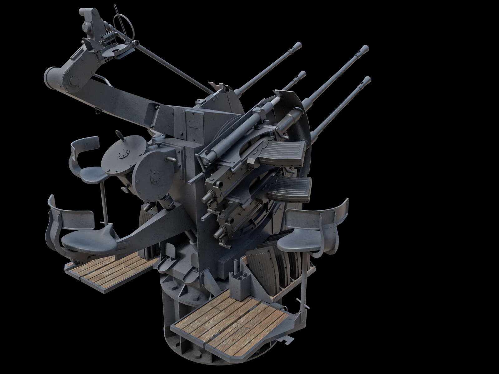 Stefan Dramiński - German naval AA gun 2 cm MG C/38 in the L C/38 ...