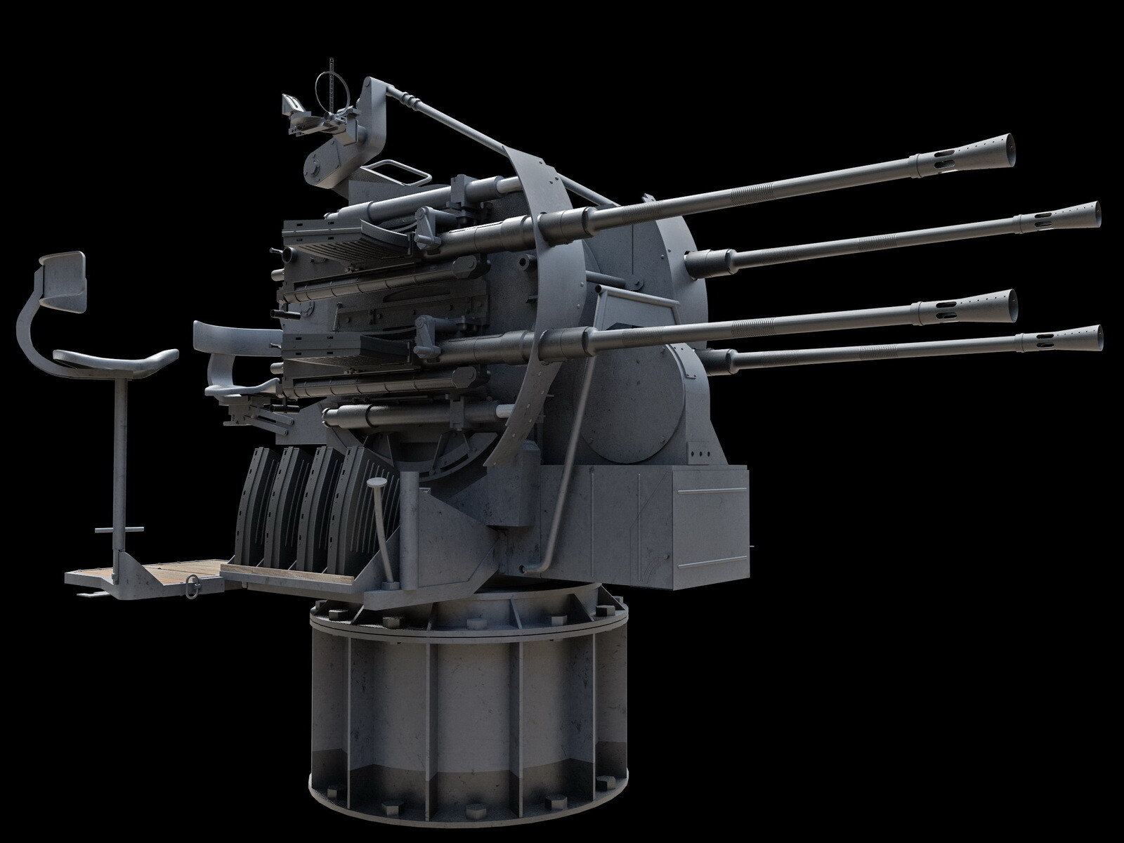 Stefan Dramiński - German naval AA gun 2 cm MG C/38 in the L C/38 ...