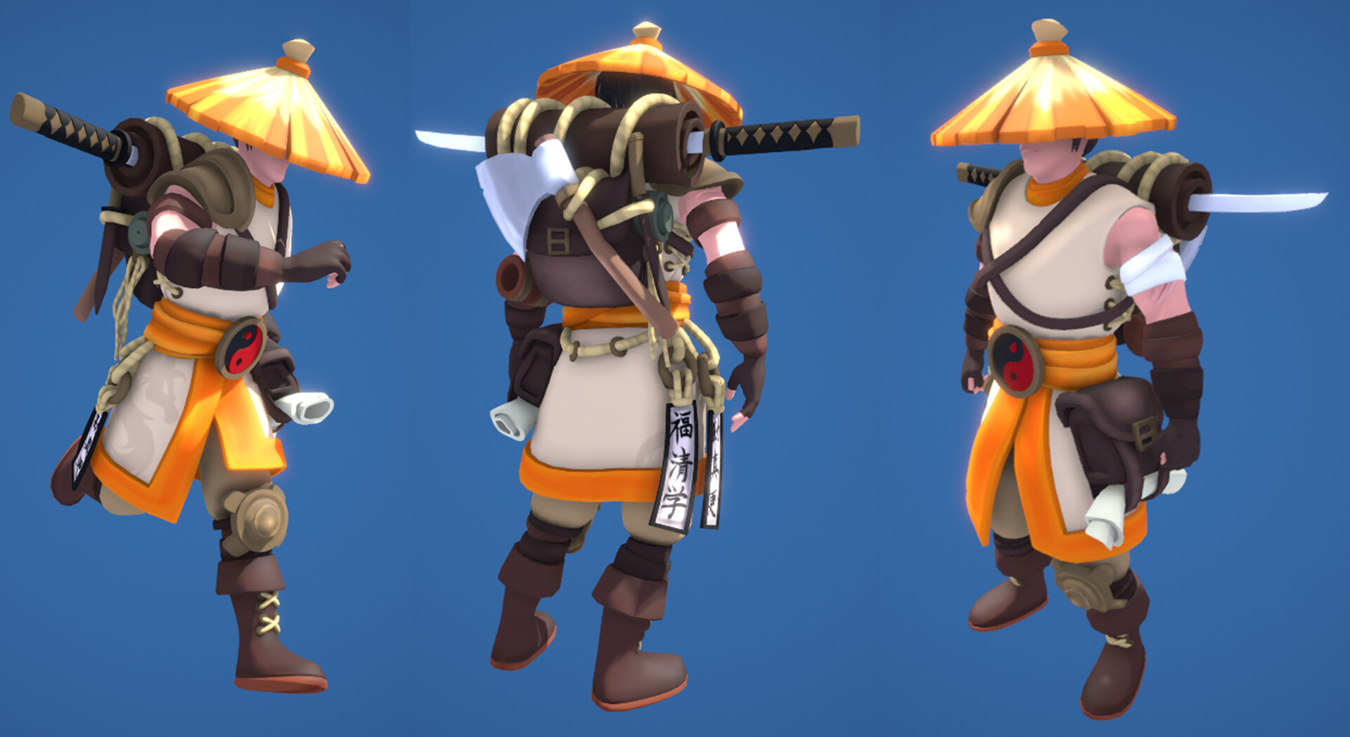 Battle Realms Art Kenji