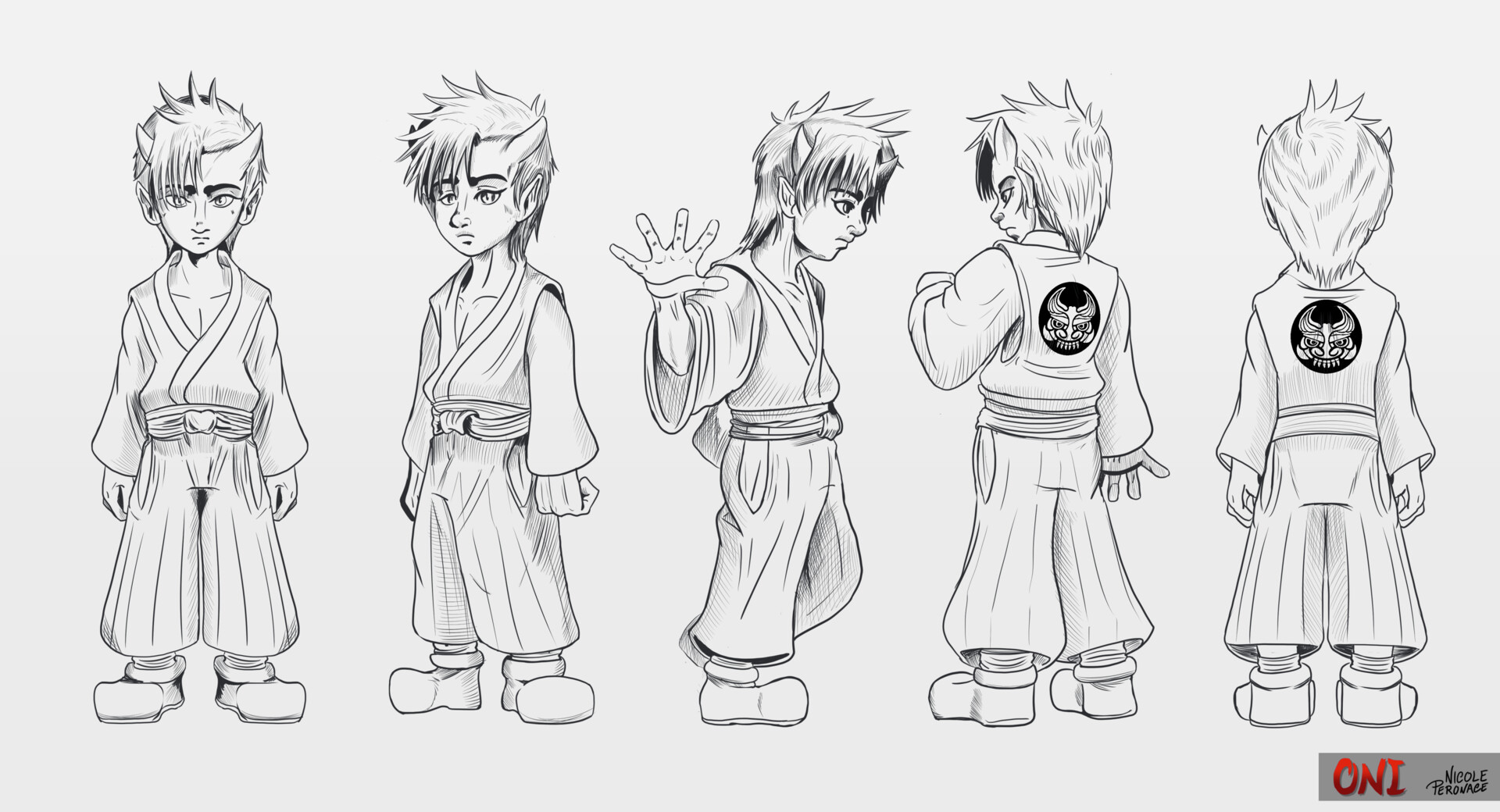 ArtStation - Oni Child - Concept Art