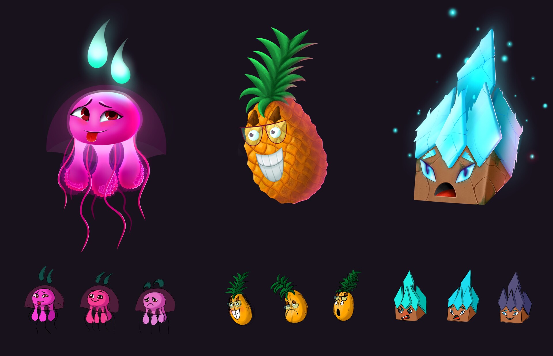 ArtStation - Emotional Monsters