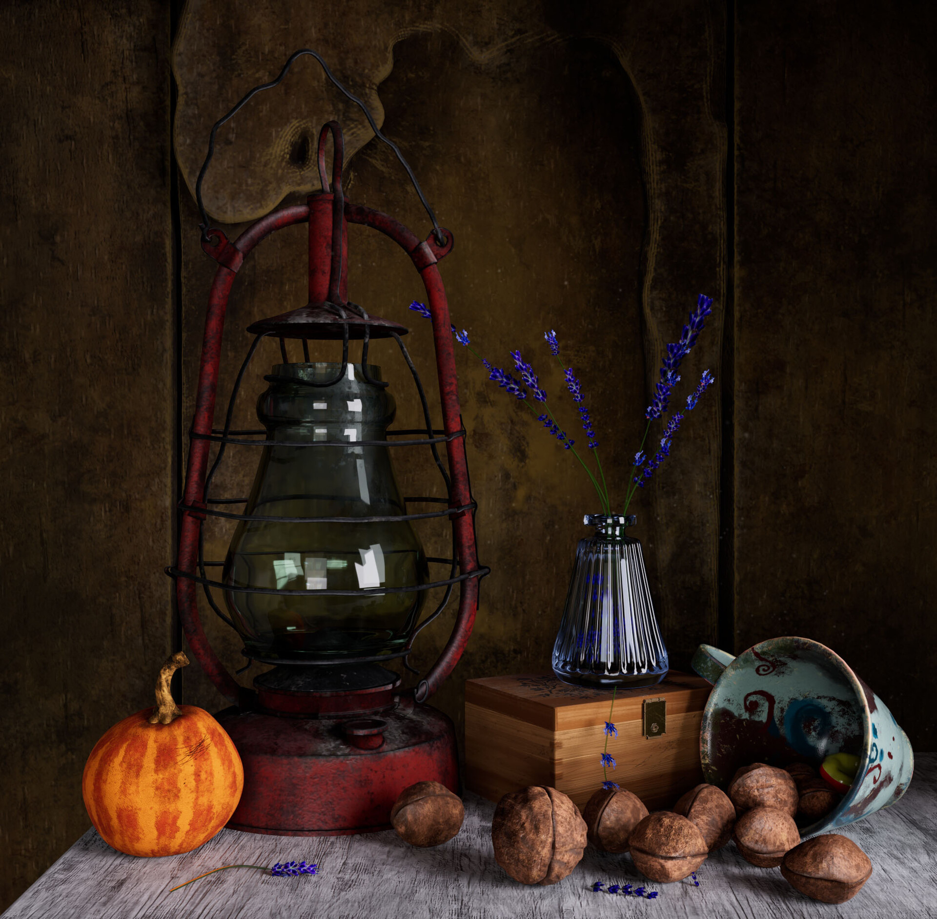 ArtStation - Lantern Still Life