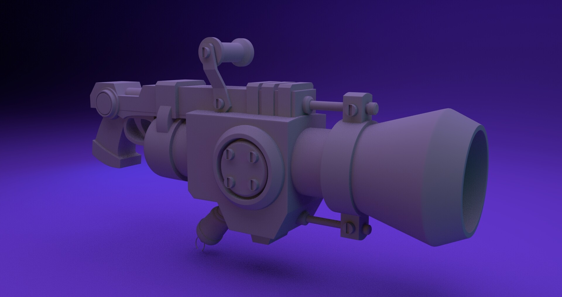 ArtStation - Basic gun modelling