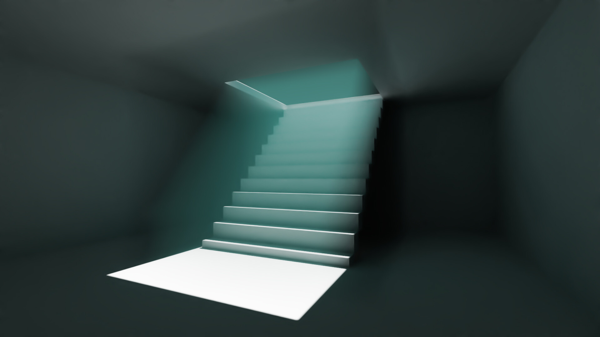 ArtStation - Lighting scene (Volumetrics)