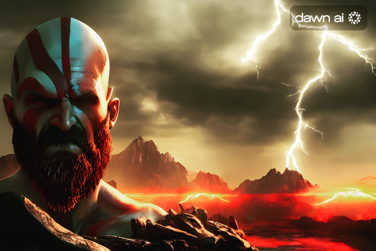 ArtStation - God of war render in redshift engine