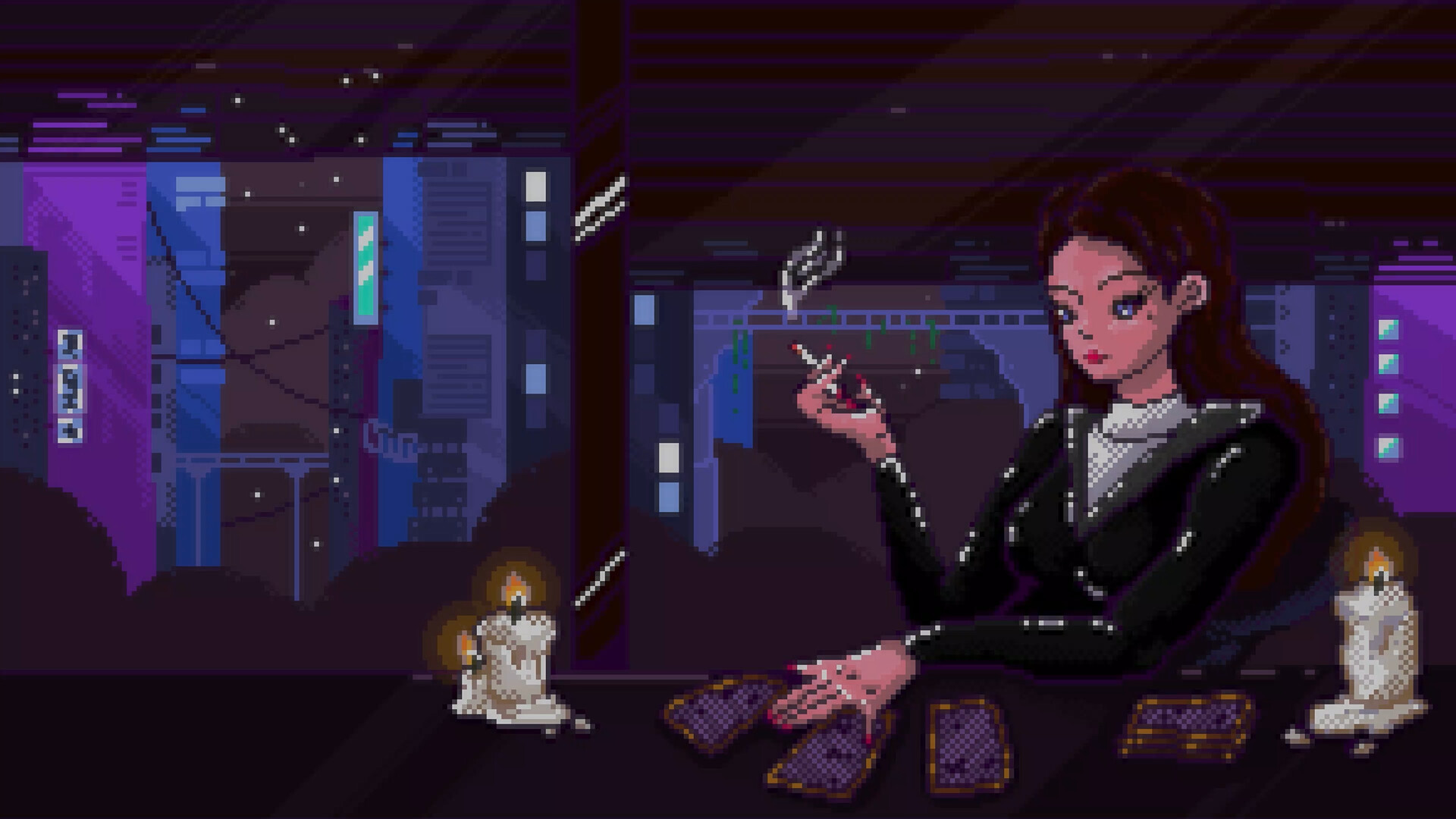 ArtStation - Fortune-teller - Pixel art commission