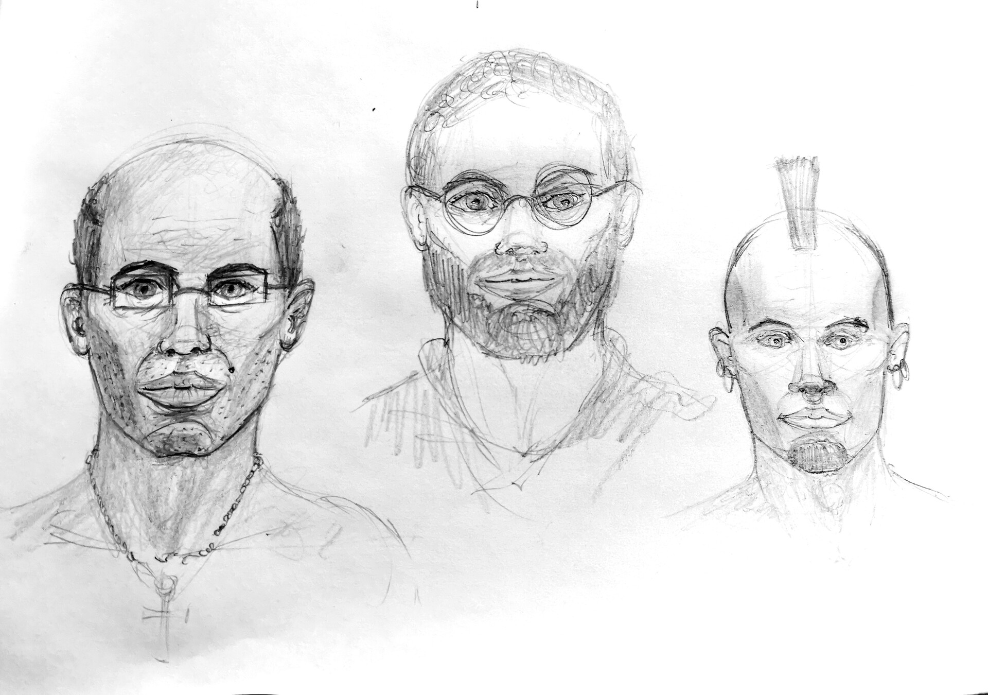 ArtStation - Head construction practice