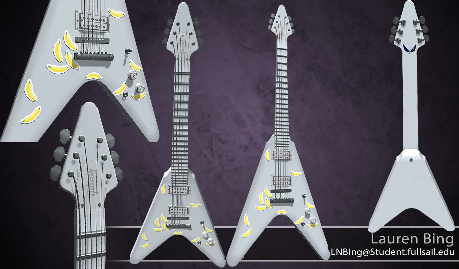 ArtStation - Flying V Snow Falcon (Metalocalypse)