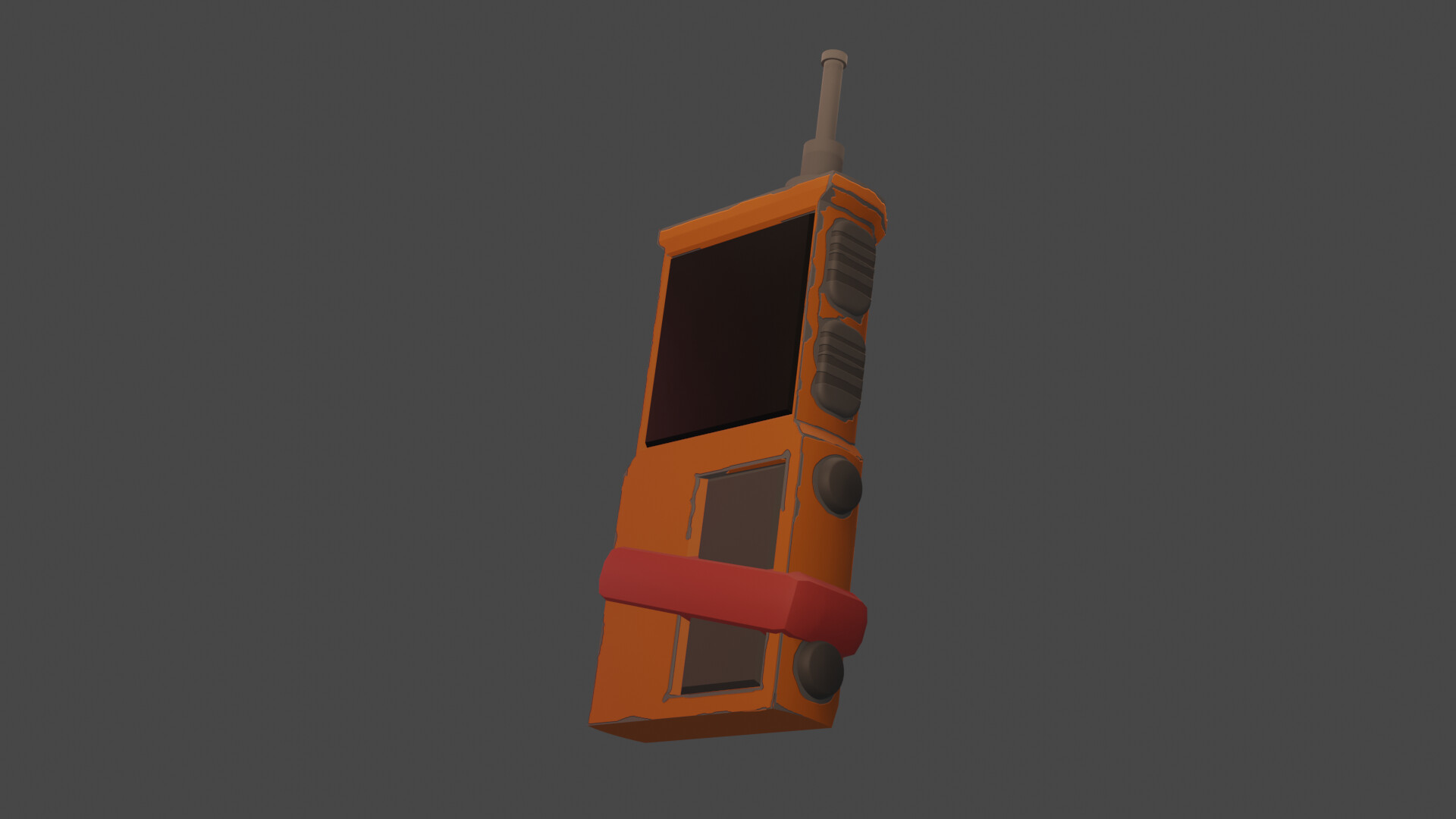 ArtStation - Stylized radio set