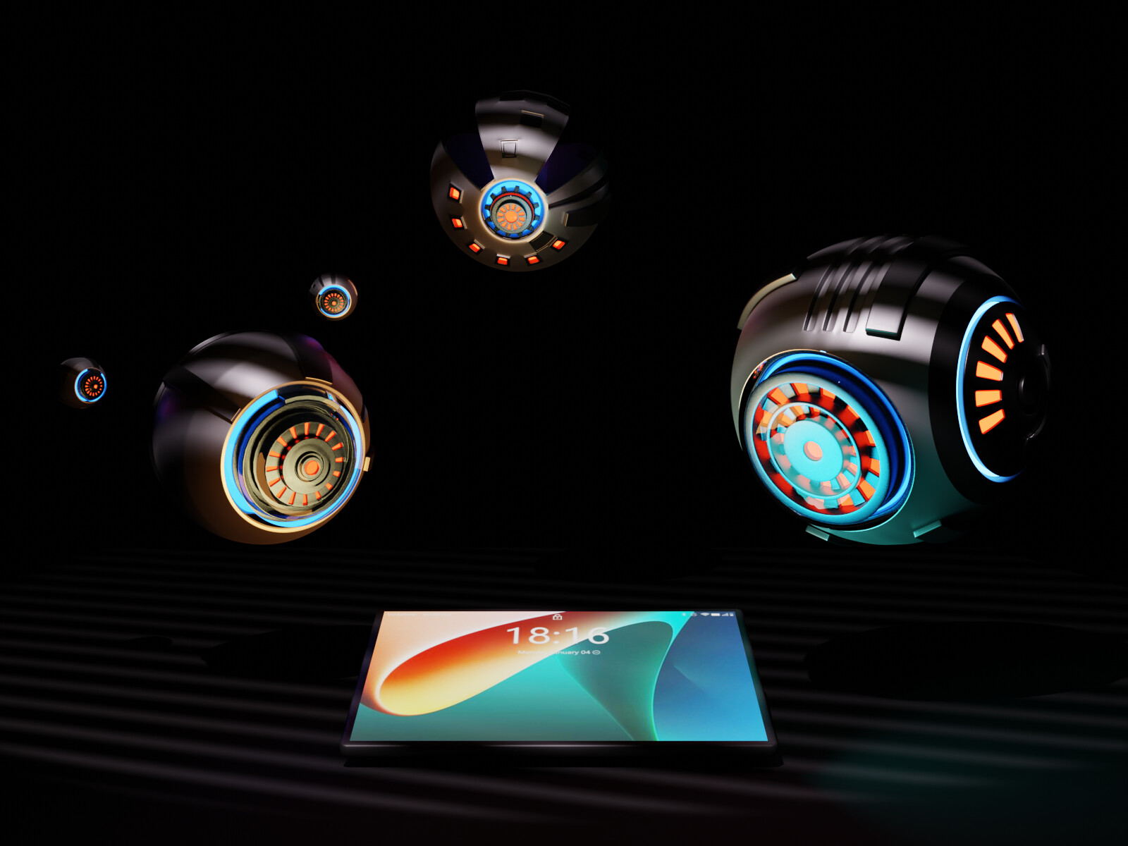 ArtStation - Tablet bots