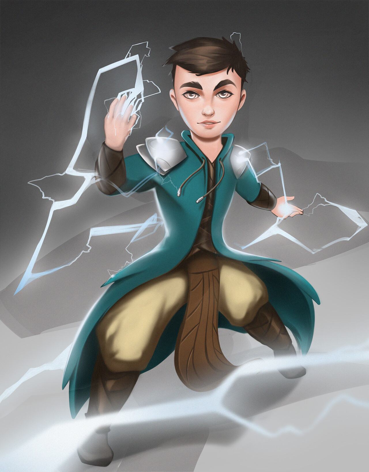 ArtStation - Sam - The Lightning Guard