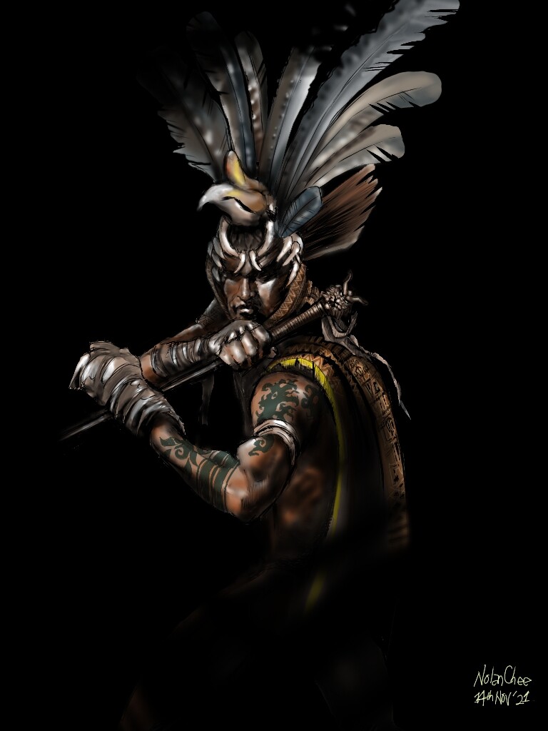 ArtStation - Iban warrior