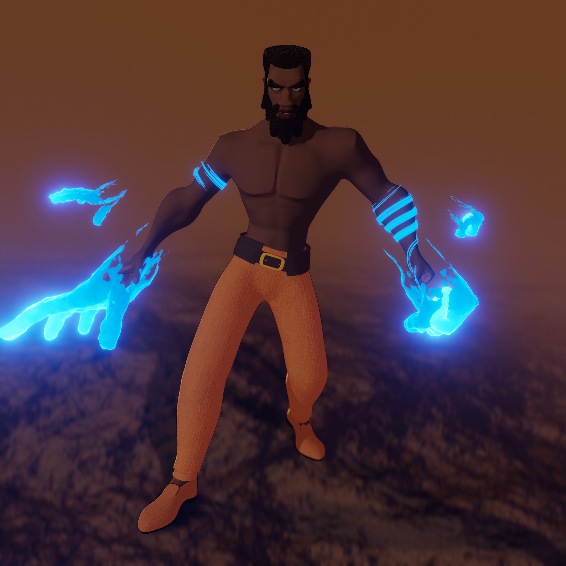 ArtStation - Mage Character Rig