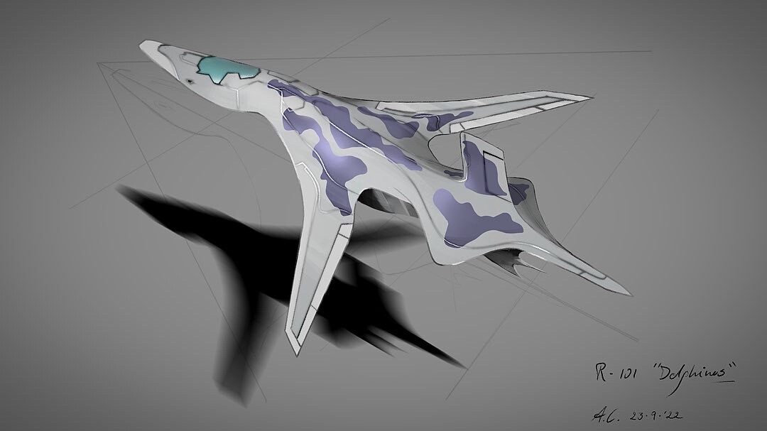 ArtStation - R-101 “Delphinus”