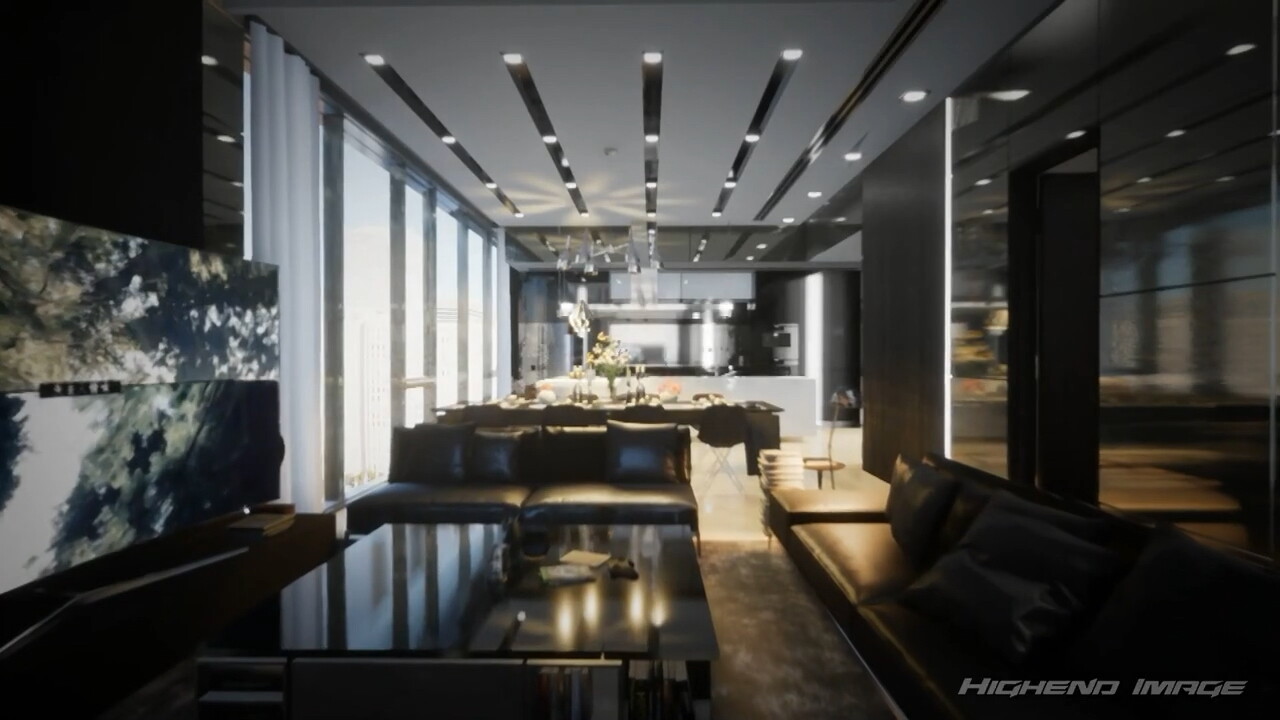 ArtStation - Penthouse Real-time 3D Interactive