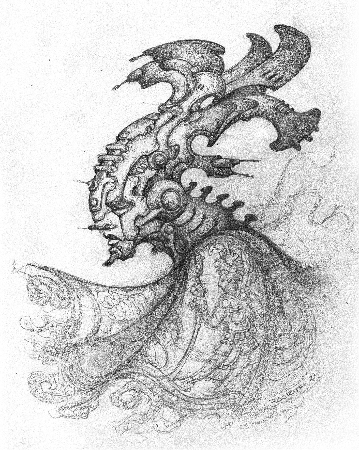 ArtStation - Perfil robot maya