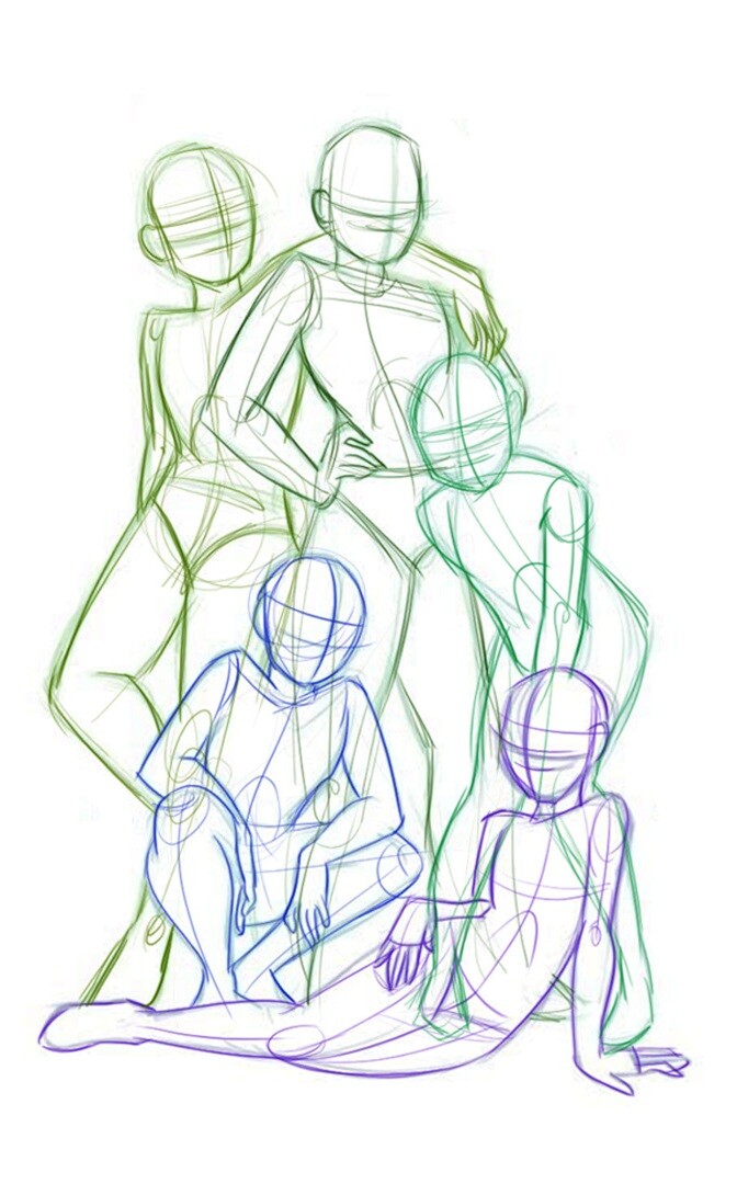 ArtStation - motion sketches