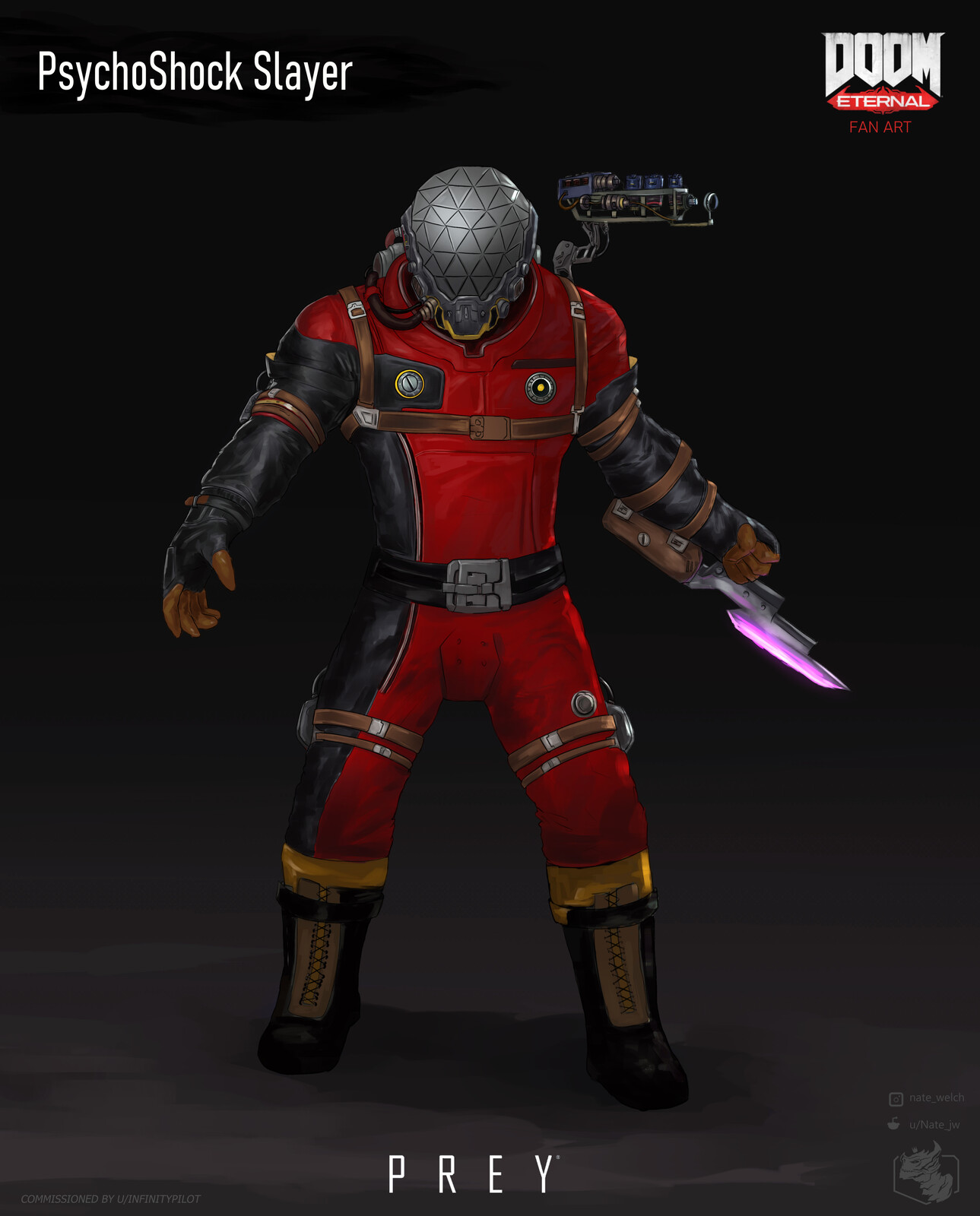 Infinity Pilot - PsychoShock Slayer (Doom / Prey skin)