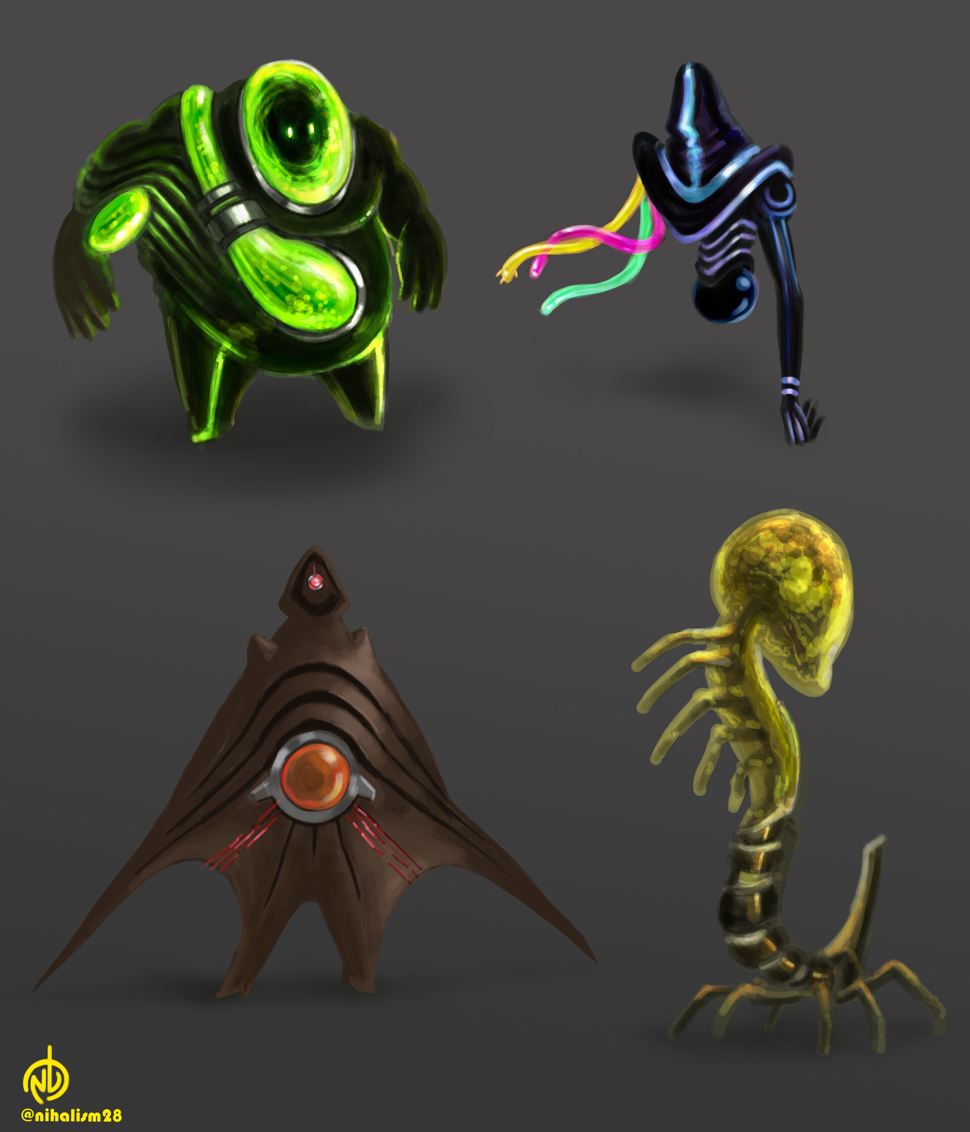 ArtStation - Bio-Suit Concepts