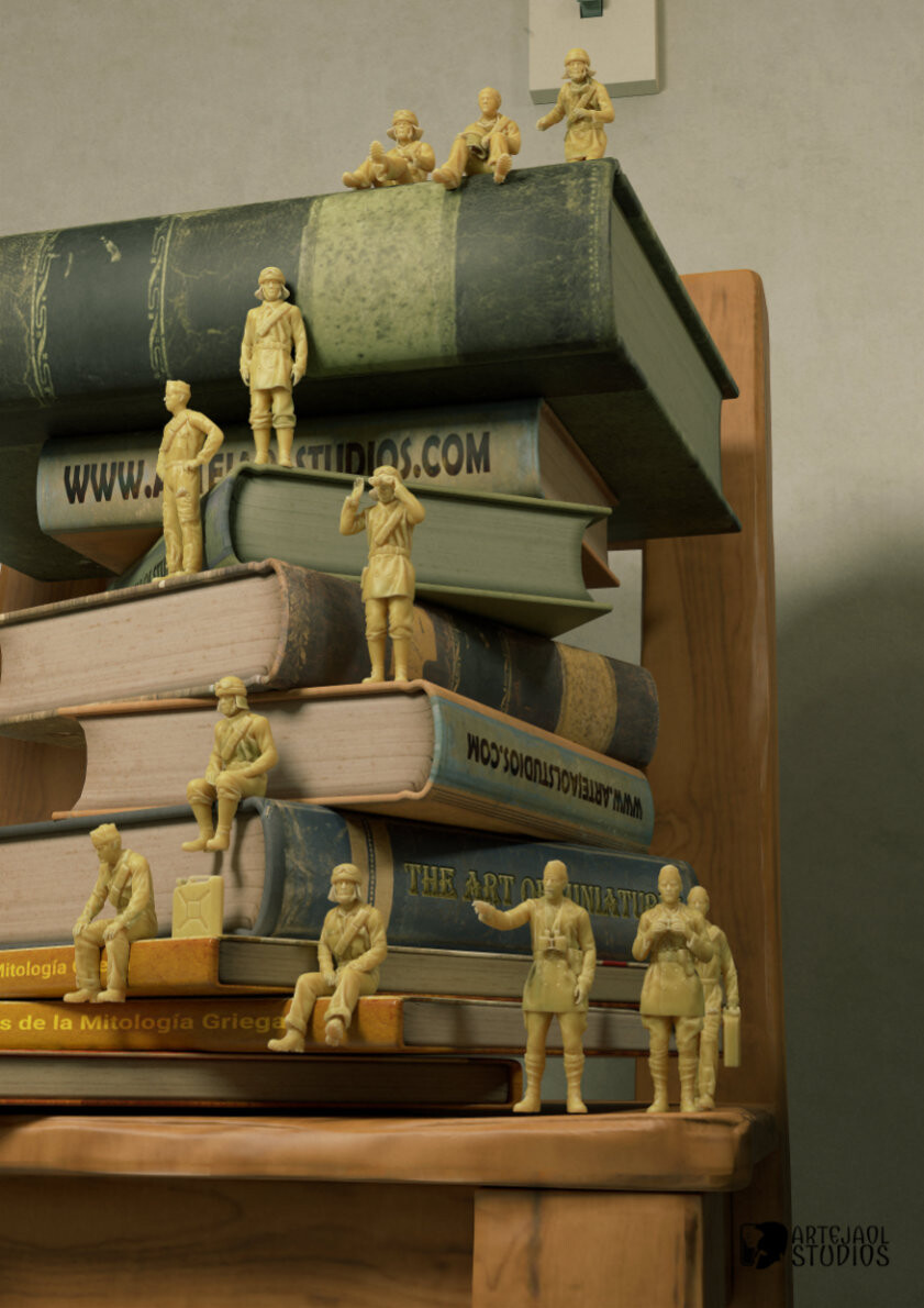 ArtStation - Artejaol Studios Miniatures 0005