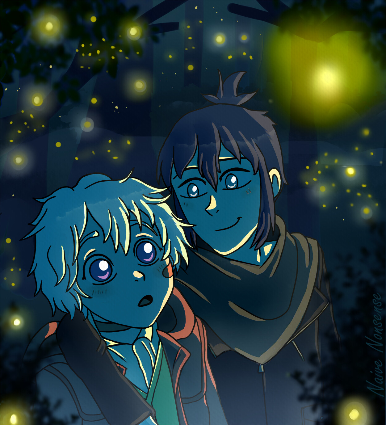 ArtStation - Firefly Forest