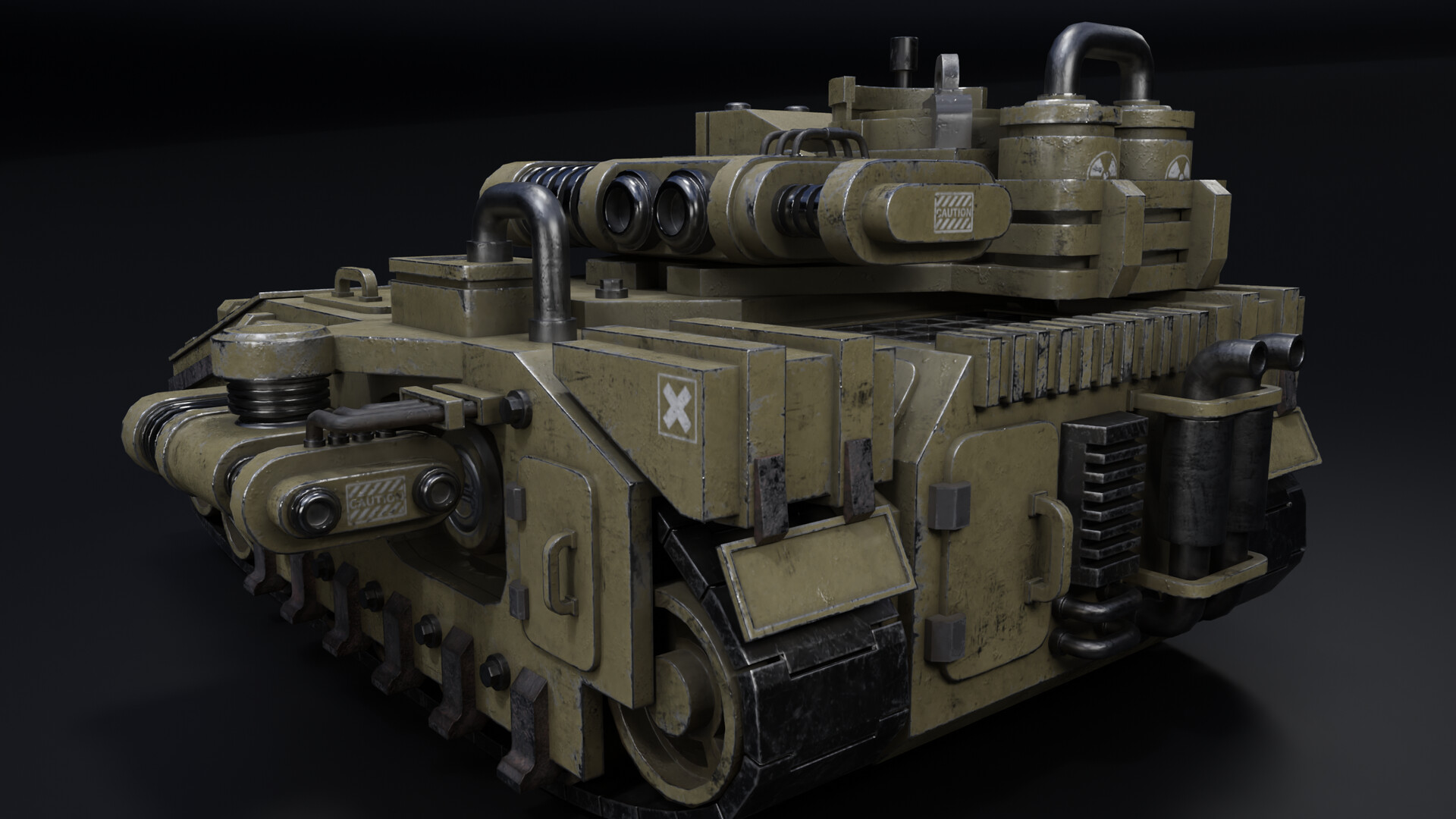 YAUHENI MESHCHARAKOU - Own modification Conquerer III heavy tank.