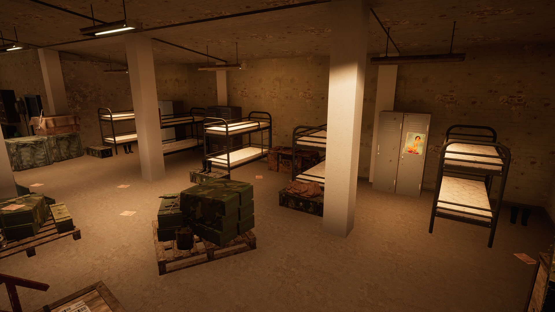 Evgeniy Boiko - World War II, Barracks