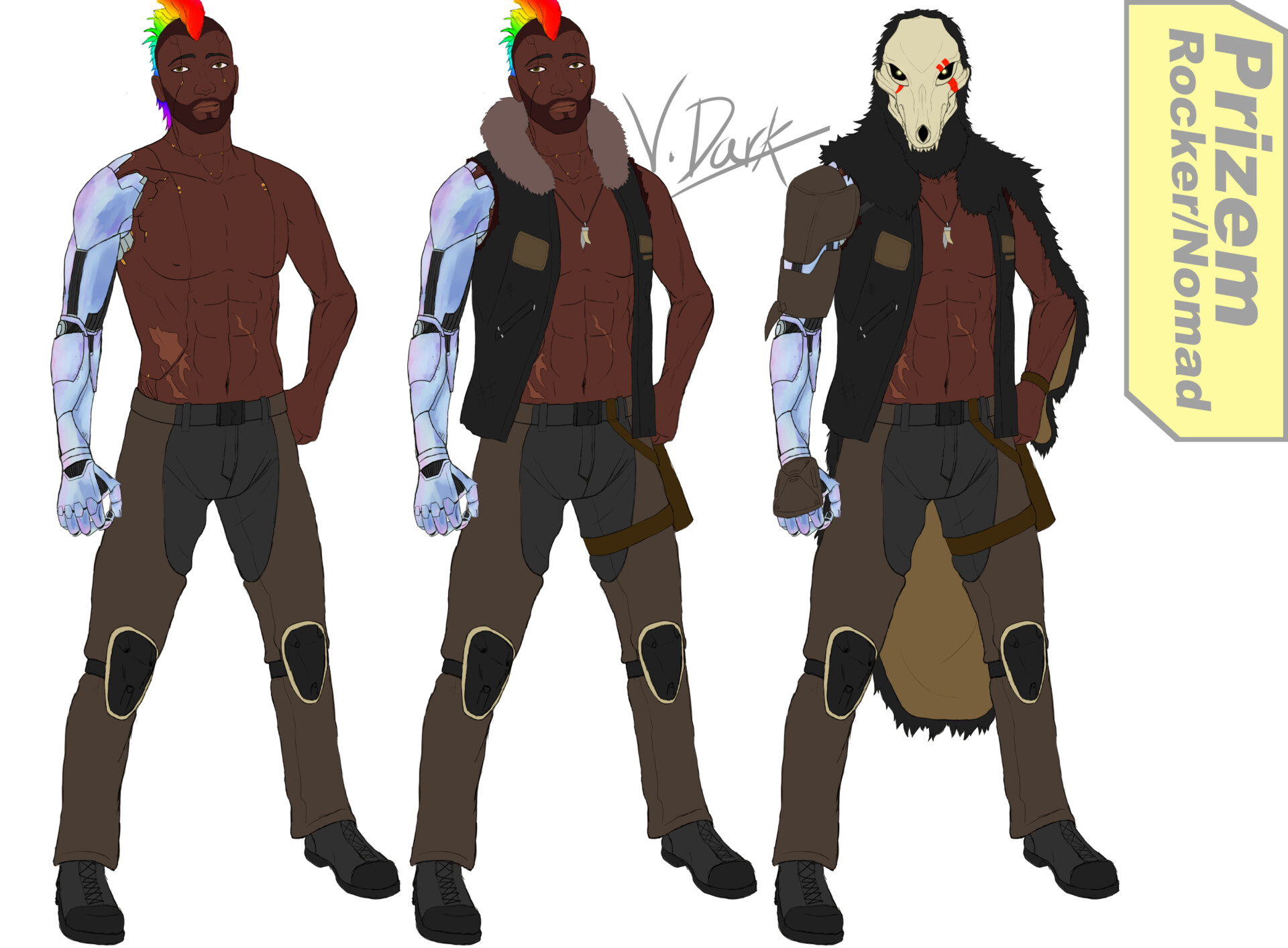 ArtStation - Cyberpunk RED: Prizem.