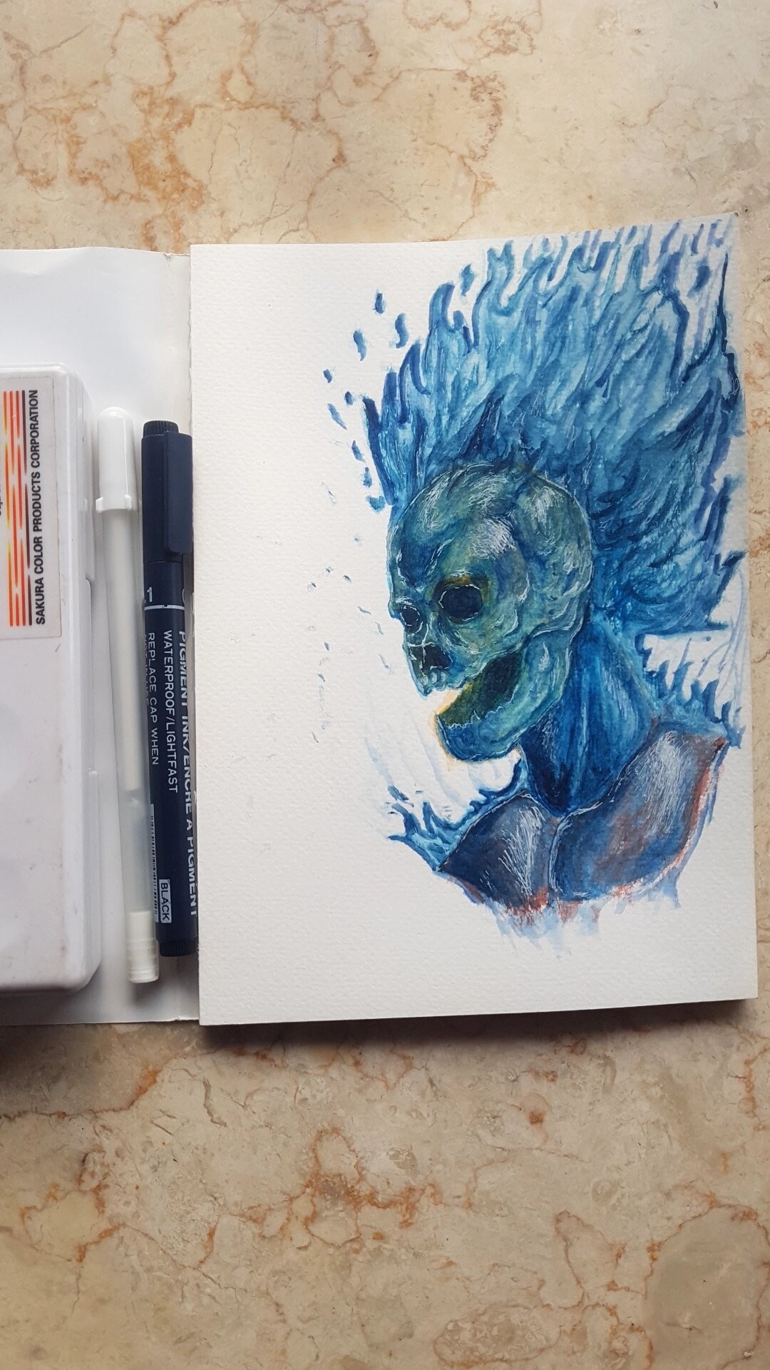 ArtStation - Blue Blaze