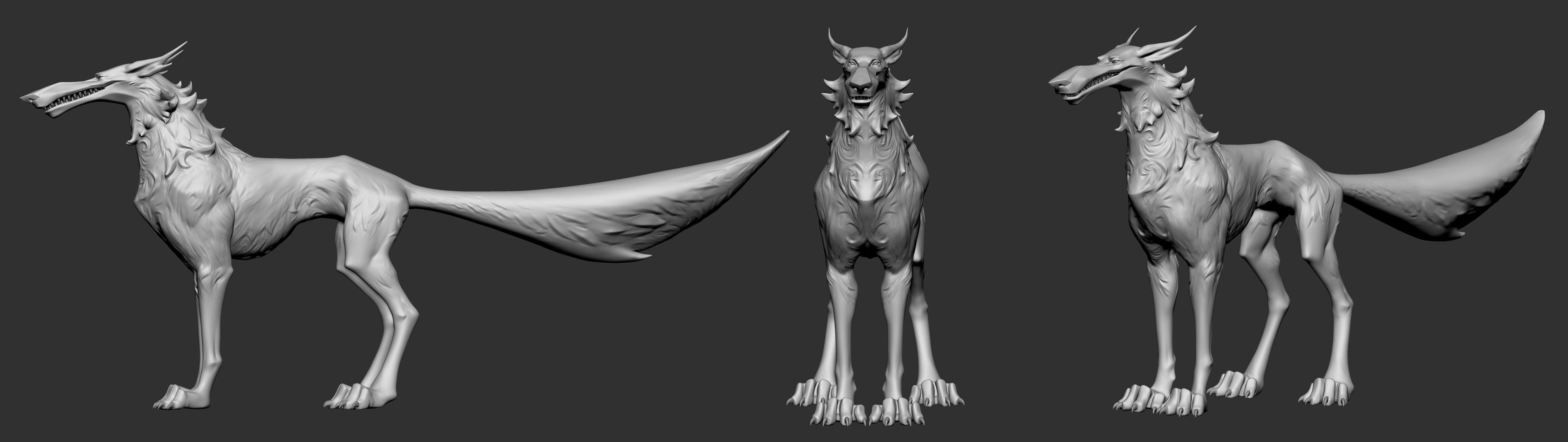 Julian Hoarau - Character artist - Into the Wolf's Den- Tremor 3D