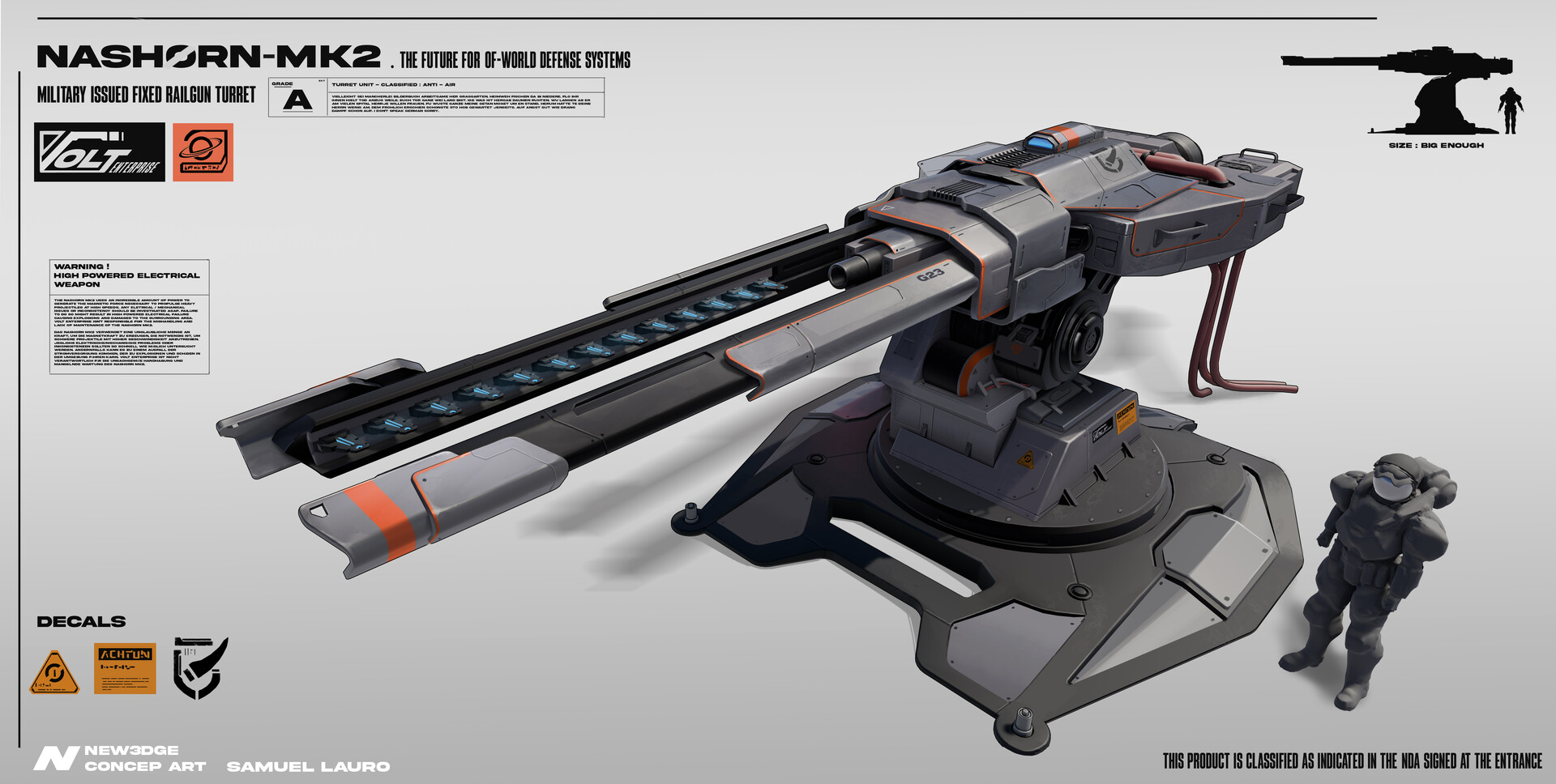 ArtStation - Nashorn-MK2 railgun