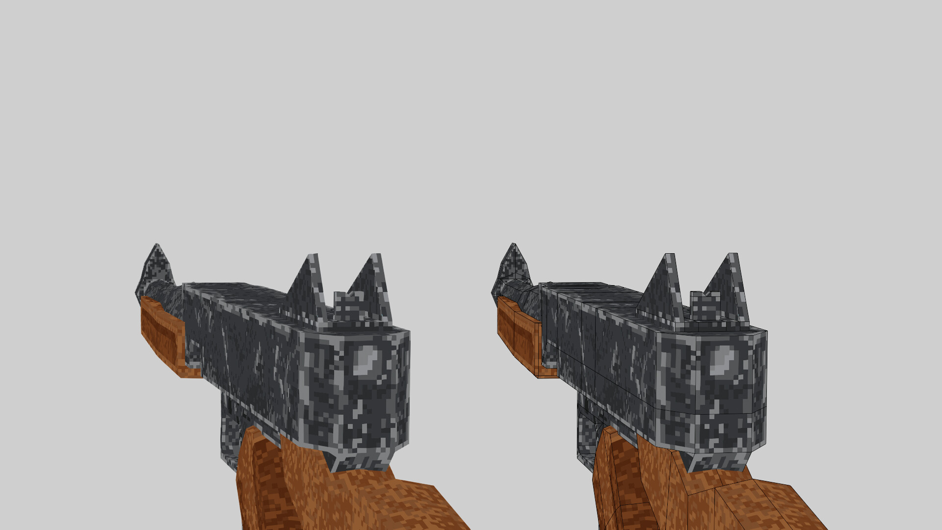 Clément Sabrié - Low Poly Pixel Art Thompson M1A1