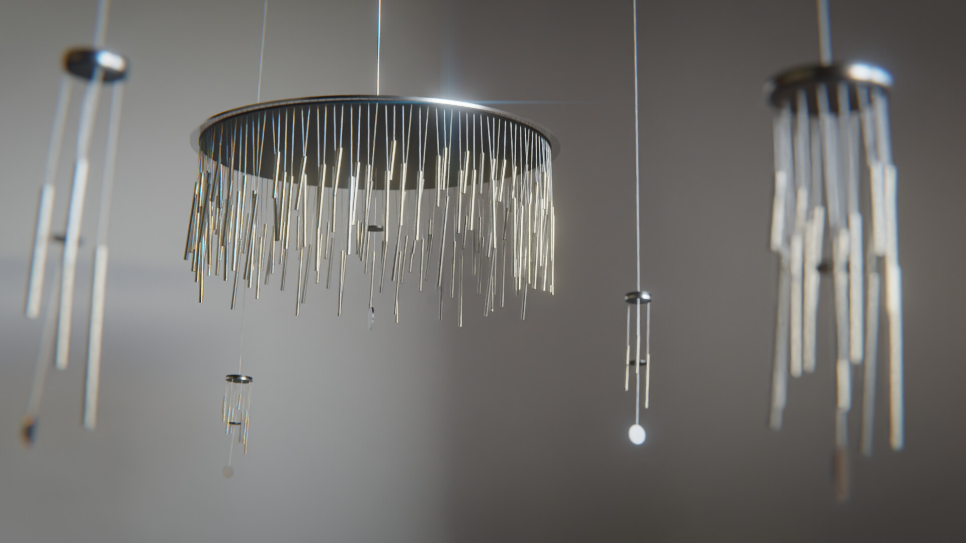 ArtStation - Procedural Animated Wind Chimes | Blender Geometry Nodes