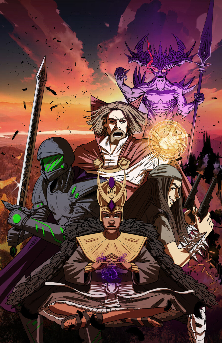 ArtStation - Webtoon Cover