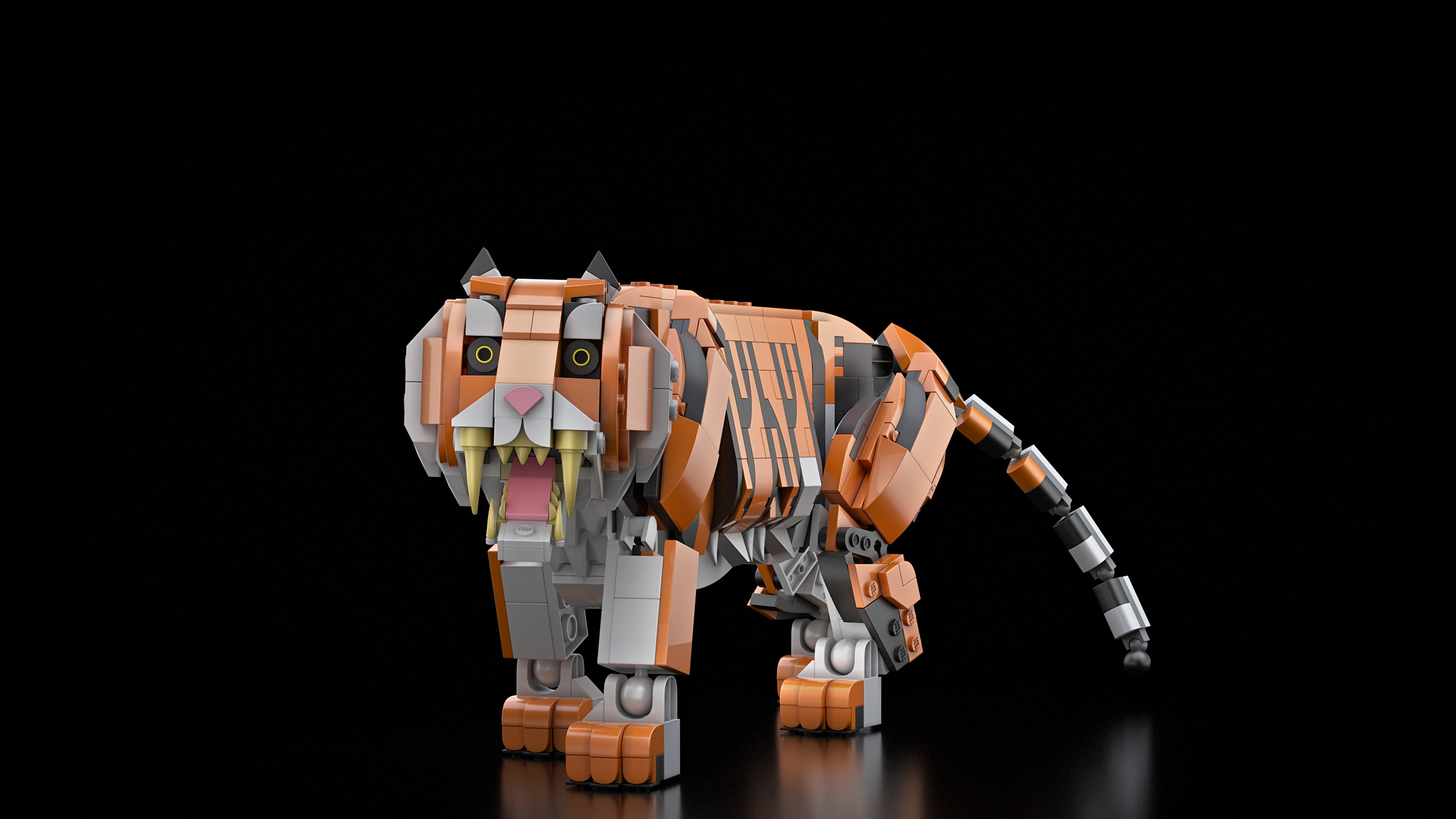 Brandon Hall - Lego Tiger