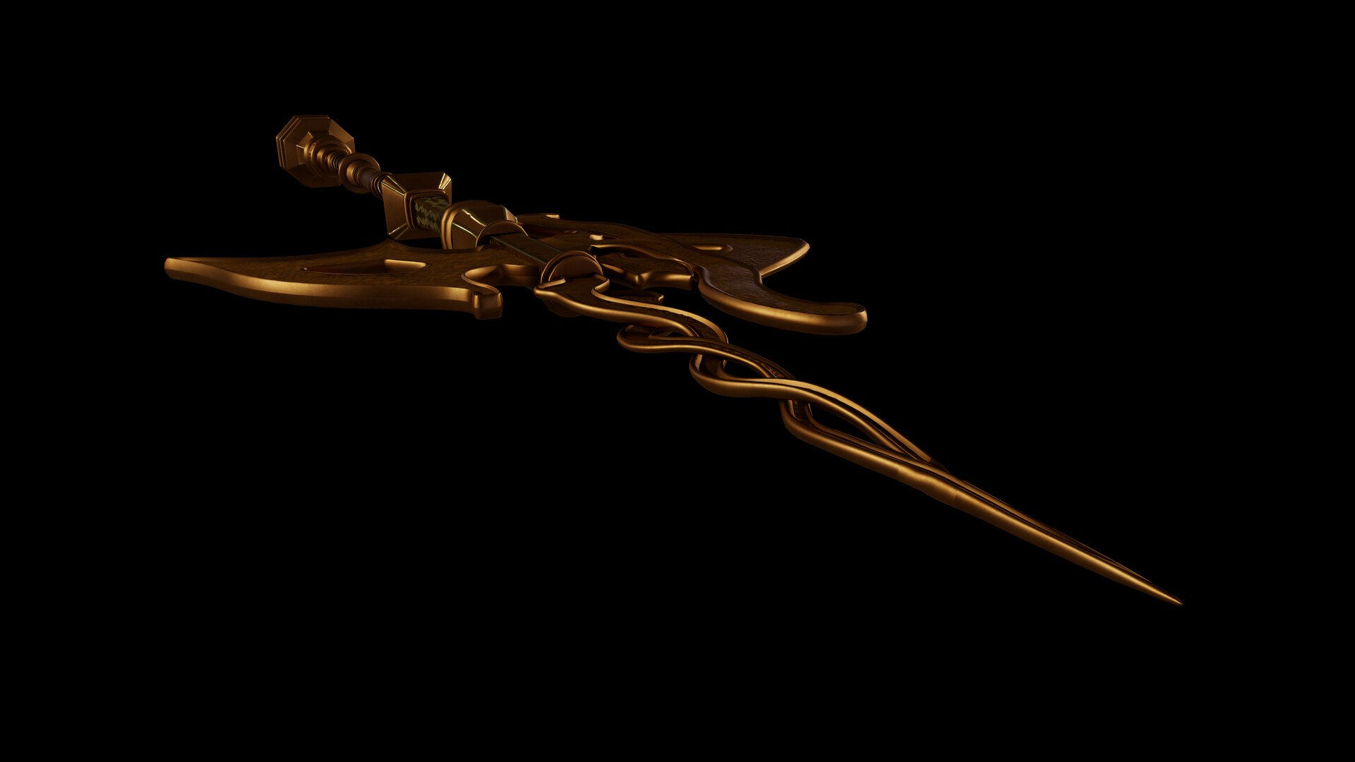 Rory Simpson - Elden Ring Golden Halberd Fan Art