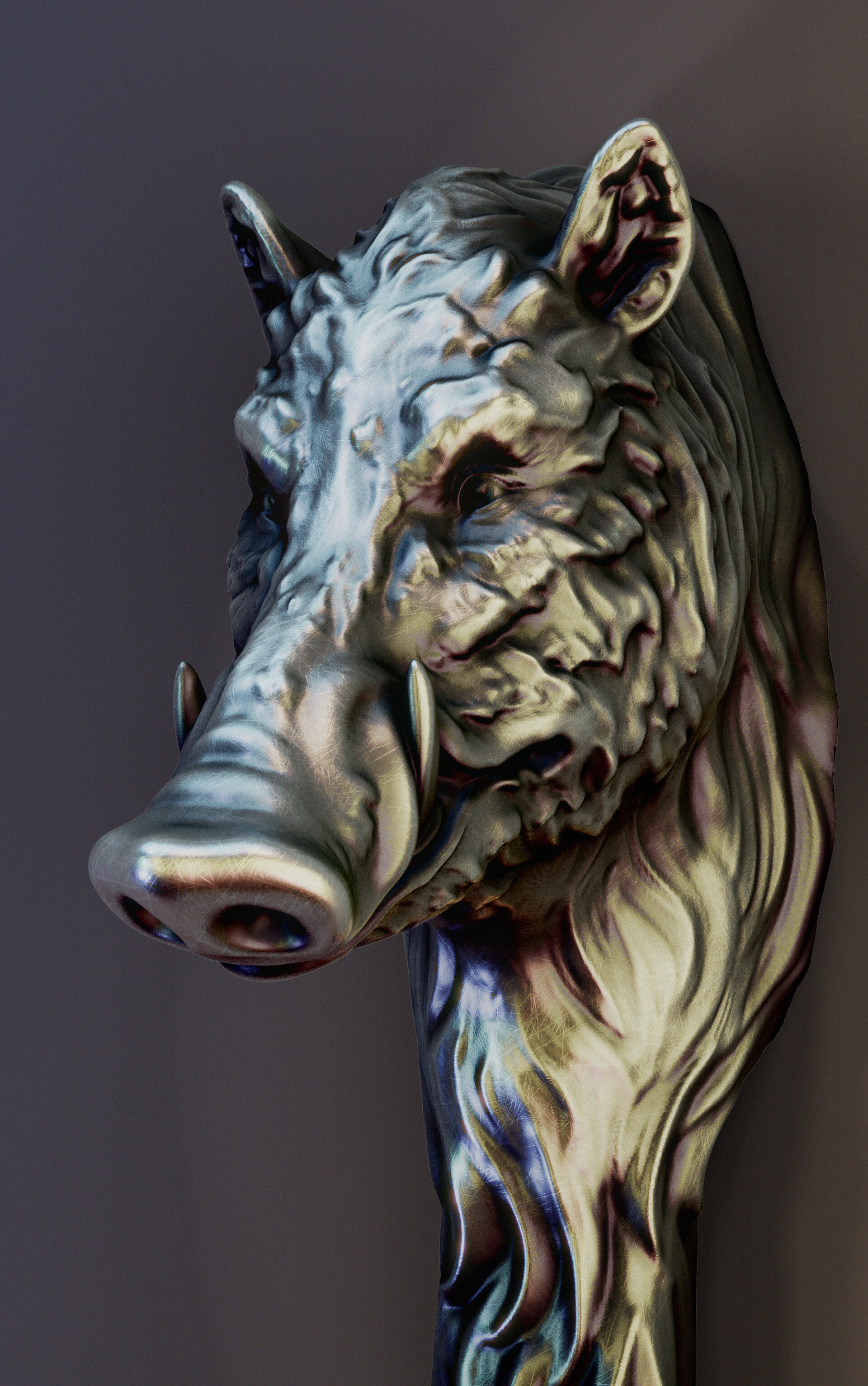 ArtStation - hook for clothes,pigs